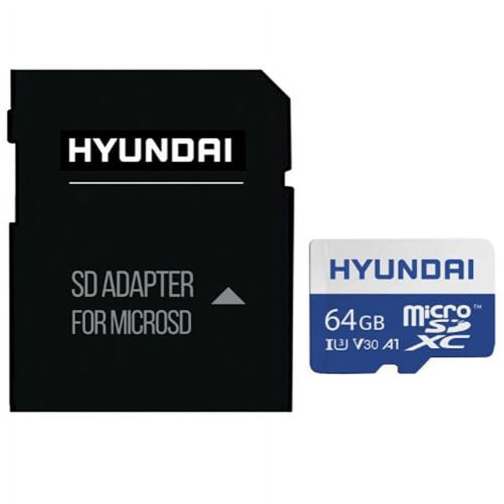 Hyundai Technology SDC64GU3 64GB Flash Memory microSDXC - Walmart.com