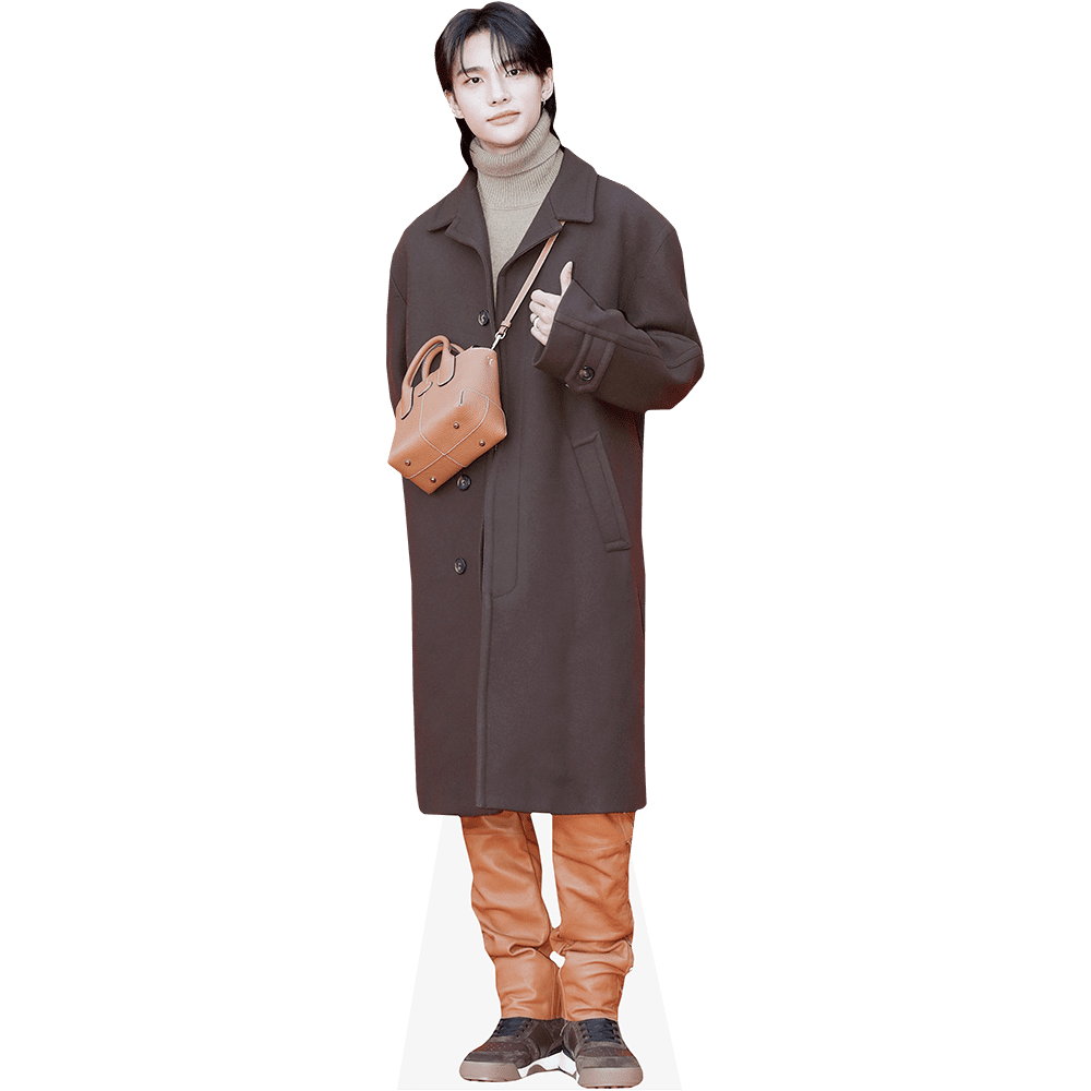 Hyunjin (Coat) Mini Cardboard Cutout Standee - Walmart.com