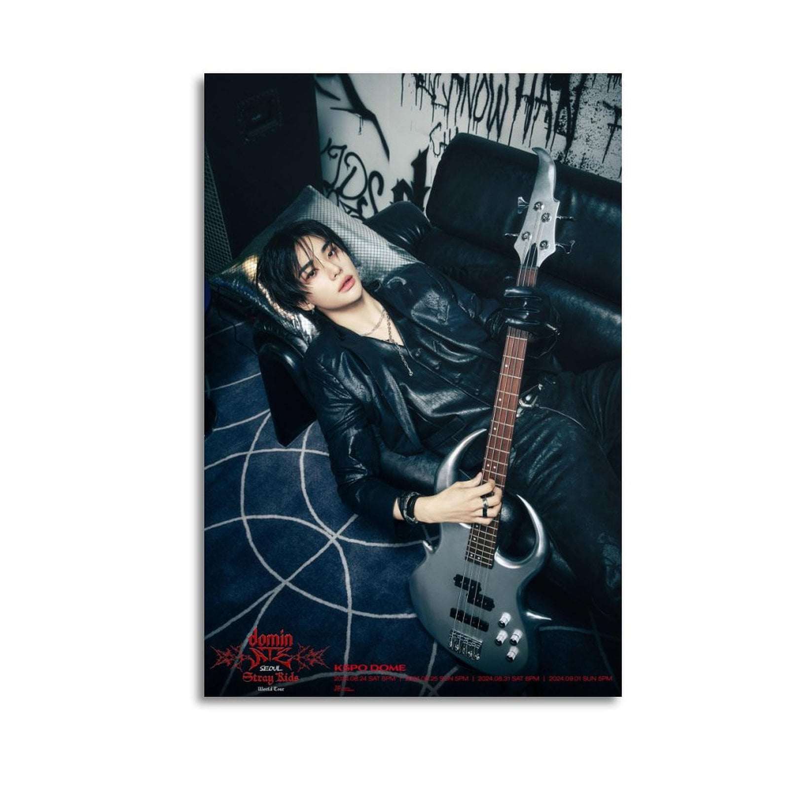 Hyunjin Poster Decoration Vibrant High-end Wall Posters Retro Room ...