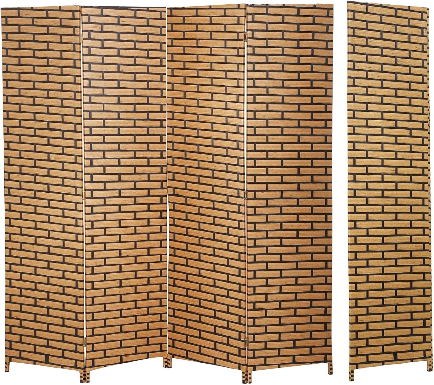 Hyxoo 6 FT Tall Room Divider Panel,4 Panel Room Partitions and Dividers ...