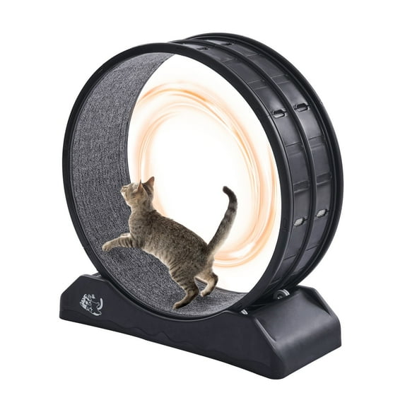 Hyxoo Cat Exercise Wheel 31.5 in Large Indoor Cat Running Wheel ...