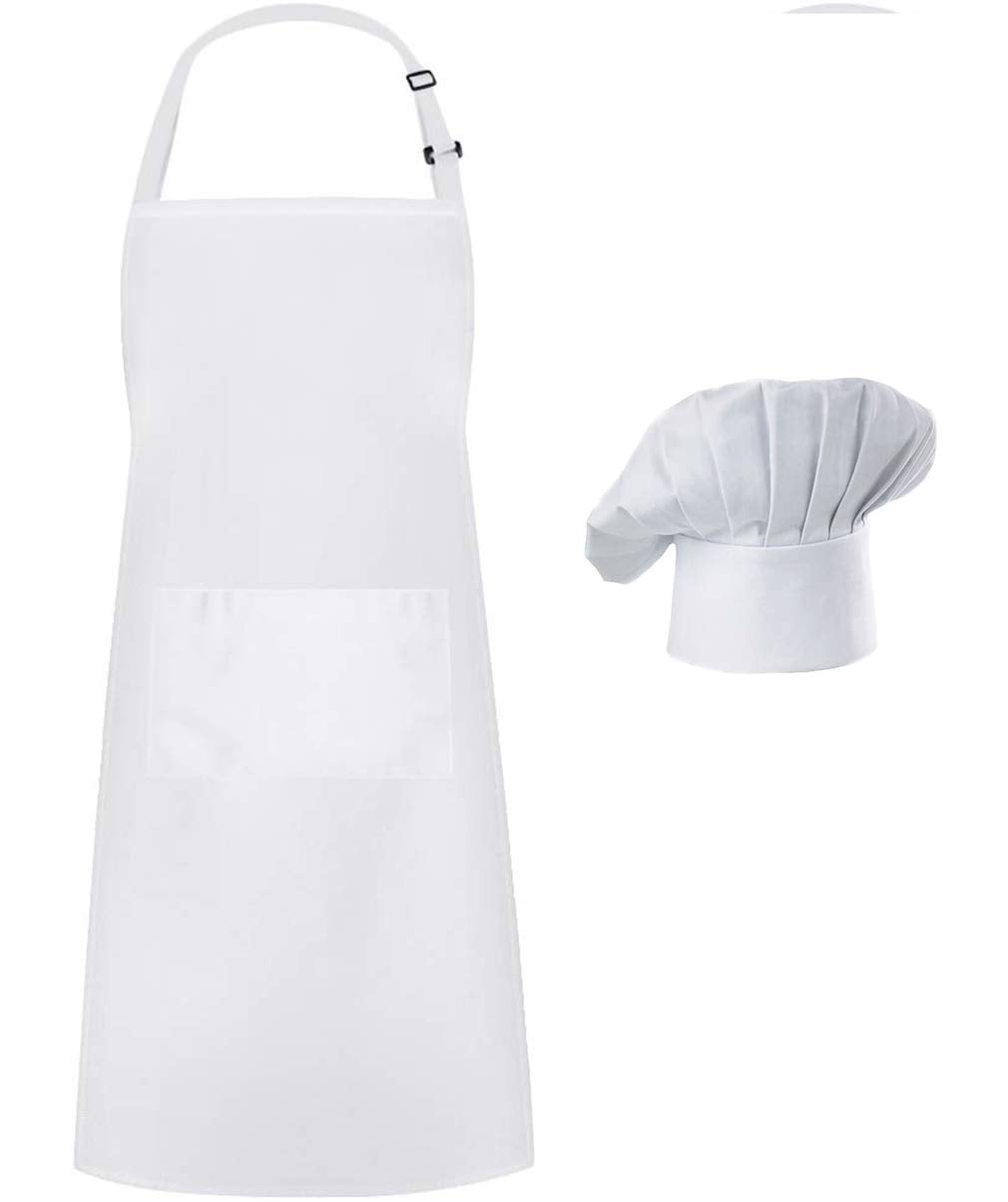Hyzrz Chef Apron Set, Chef Hat and Kitchen Apron Philippines | Ubuy
