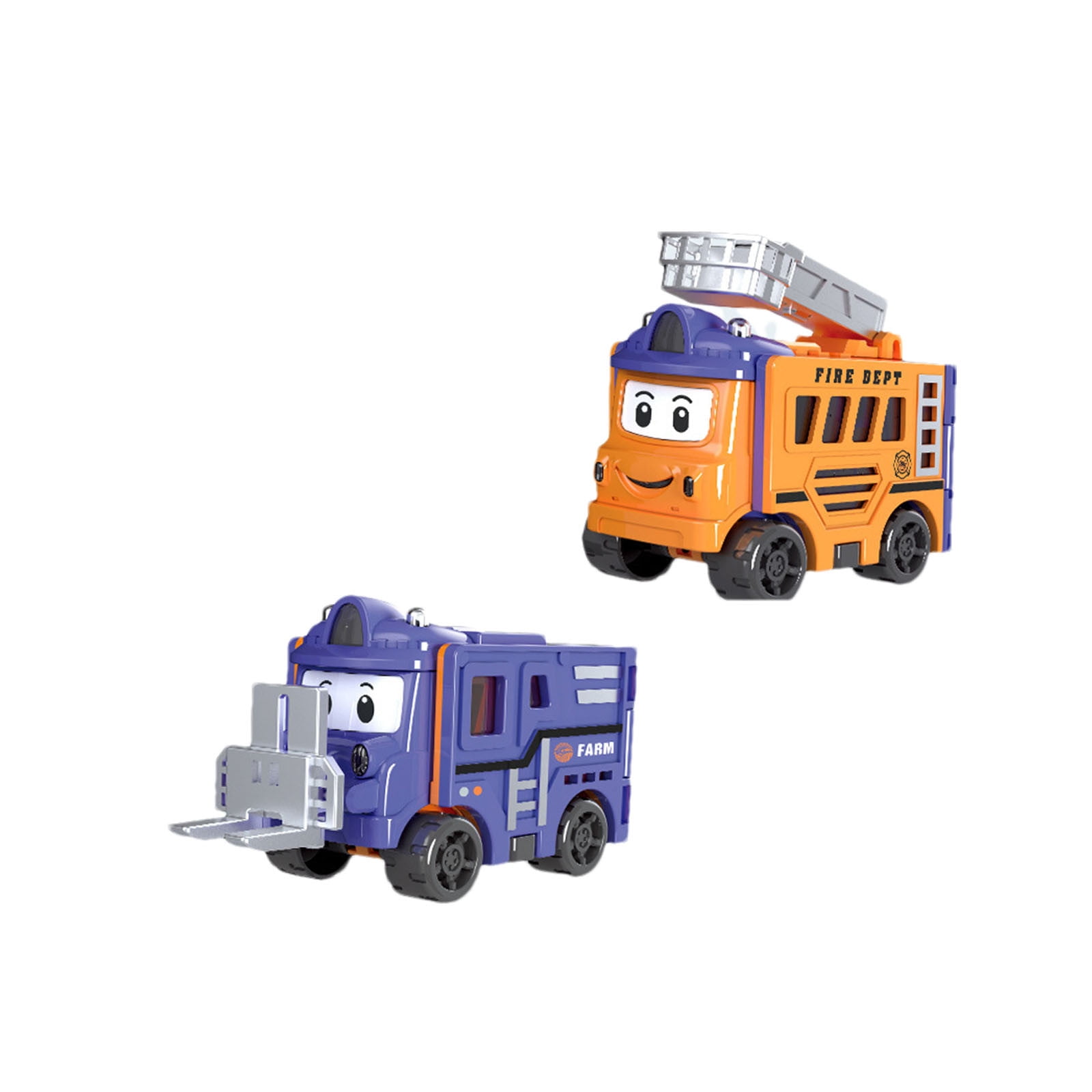 Hzrsly 2-in-1 Morphing Vehicle Set for Toddlers: Fun & Educational ...