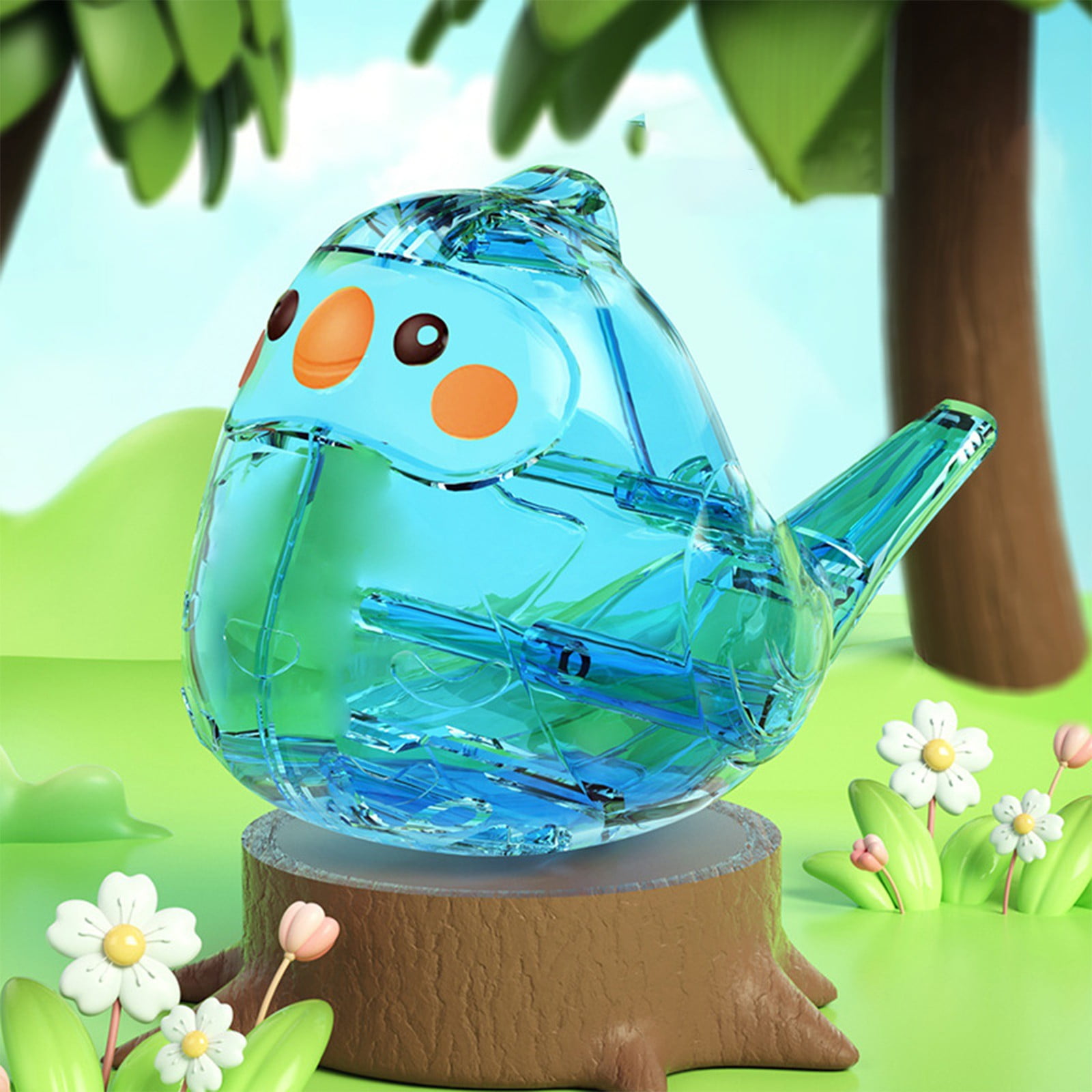 Hzrsly Blue Bird Water Whistles Bird Call Whistle，Bird Whistle for ...