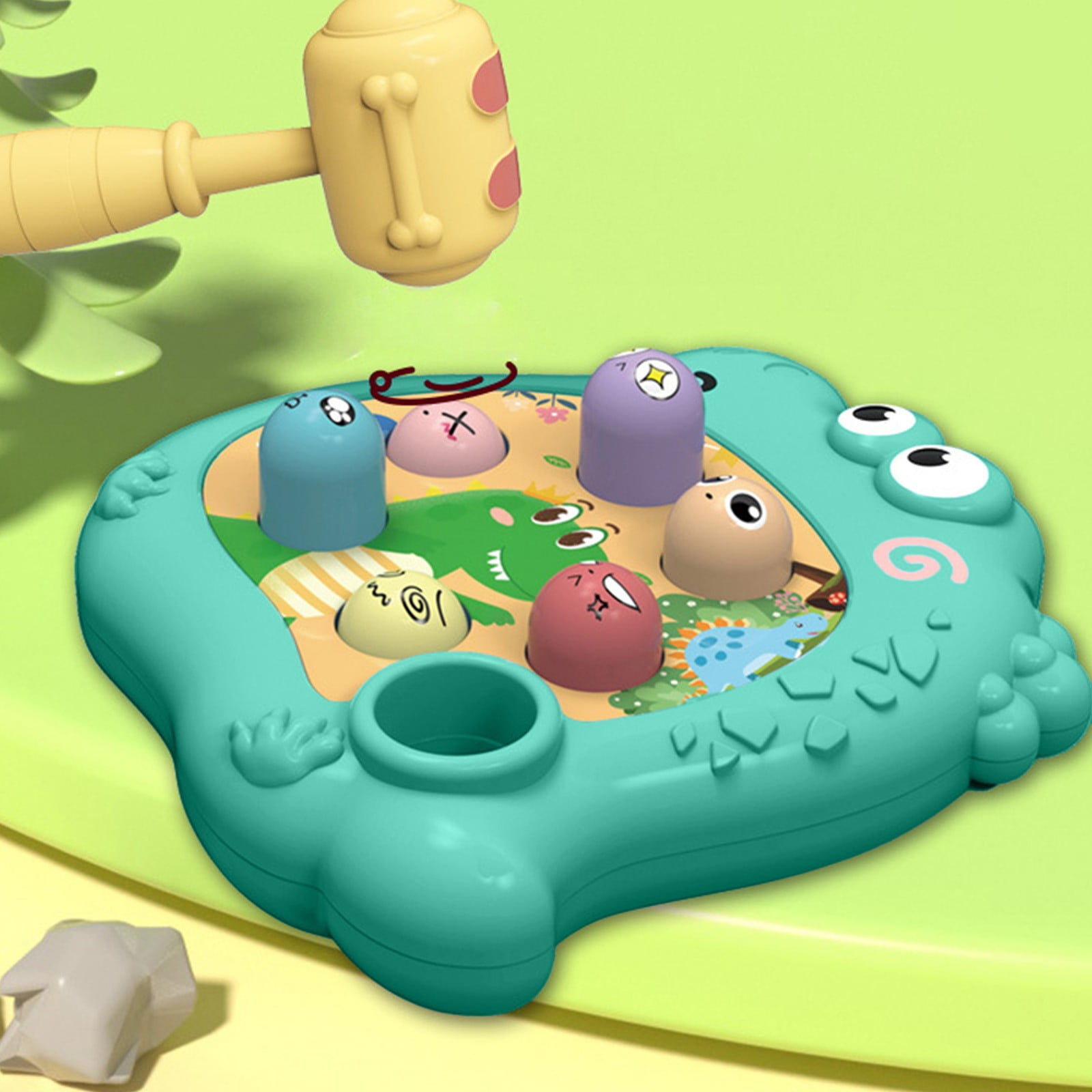 Hzrsly Groundhog Whack-a-Mole Toy for Kids - Interactive Educational ...