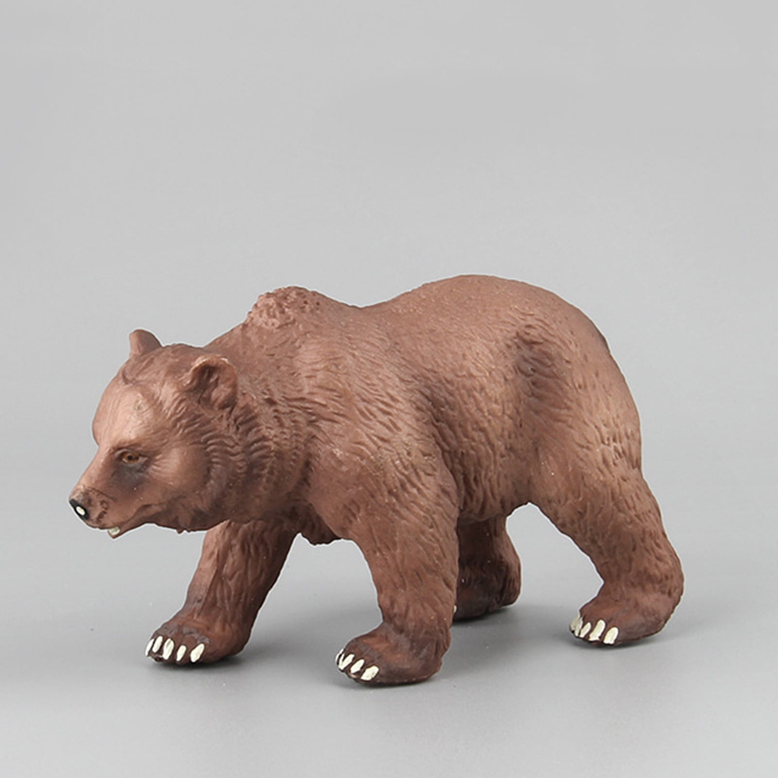 Hzrsly Mini Animal Adventure Replicas - Brown Bear from Hand Painted ...