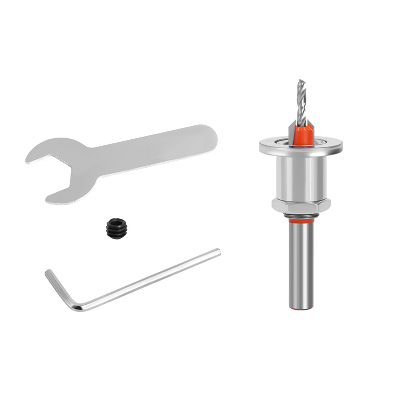 Hzsb 1 Set Countersink Drill Bit Alloy Adjustable Depth Taper Hole ...