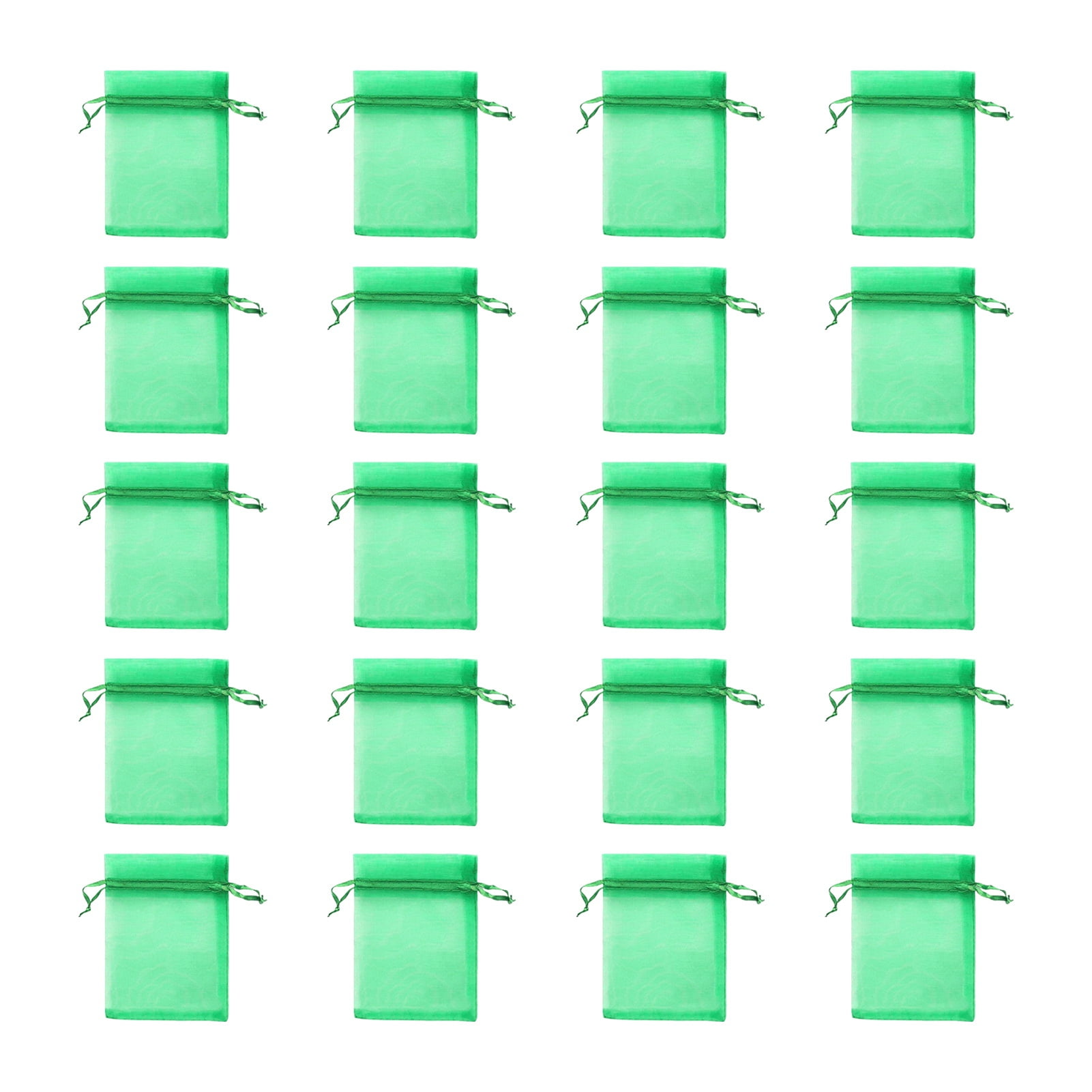 Hzsb 100 Pcs Insect proof Mesh Bags Drawstring Closure Good ...