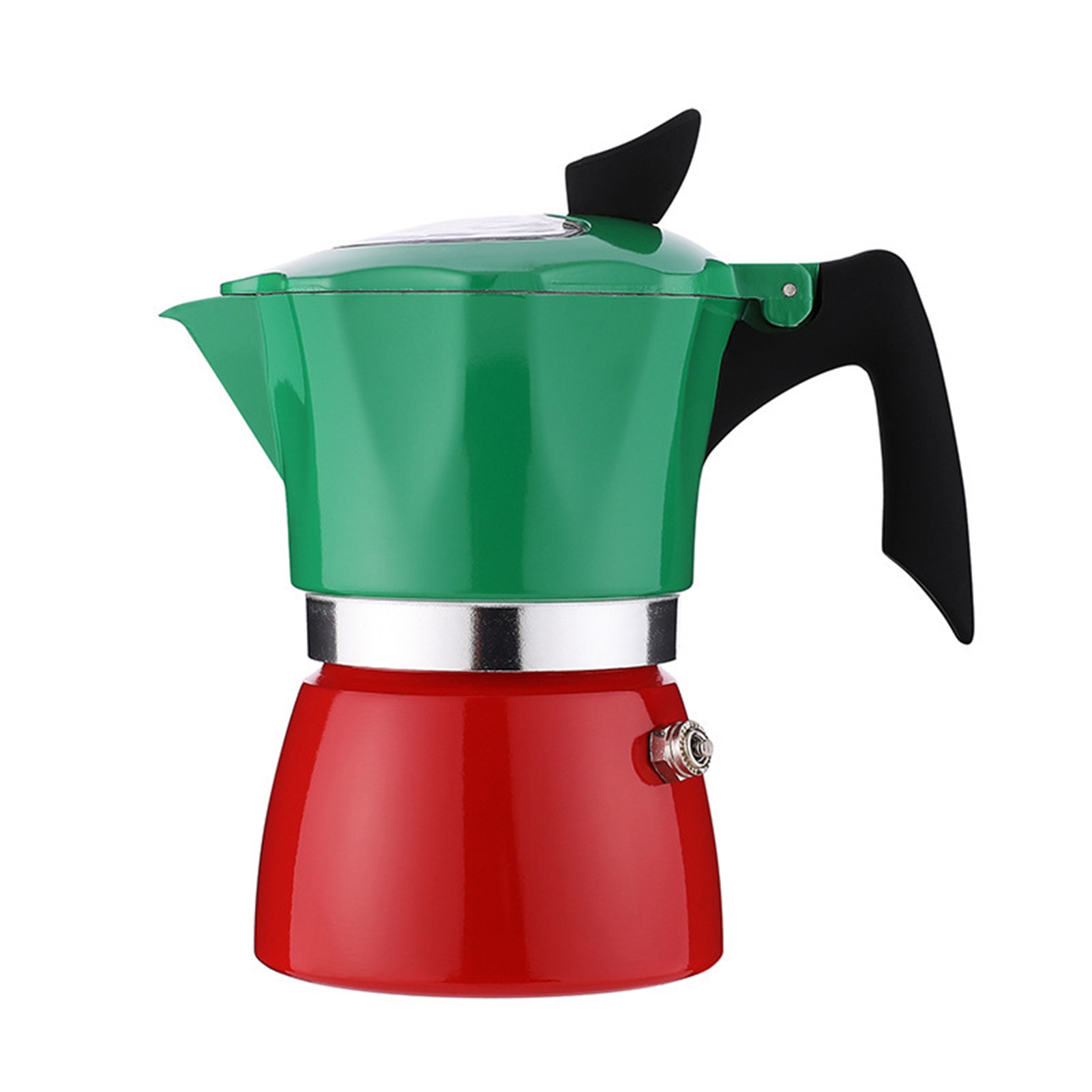 Hzsb 150/300ML Moka Pot Espresso Coffee Maker 3-Cup 6-Cup Leak-Proof ...