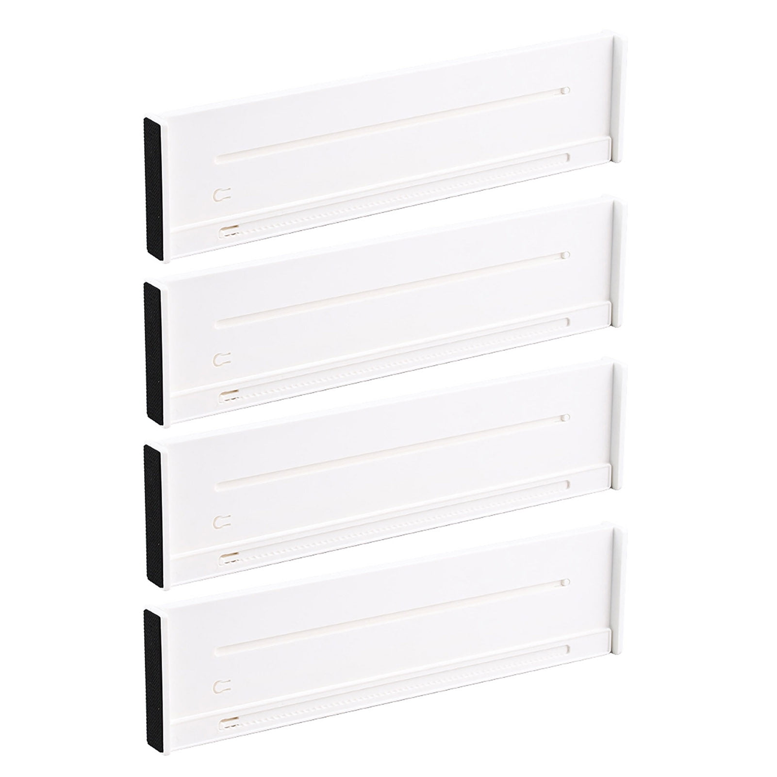 Hzsb 2/4Pcs Drawer Storage Divider Organizers Simple Installation ...