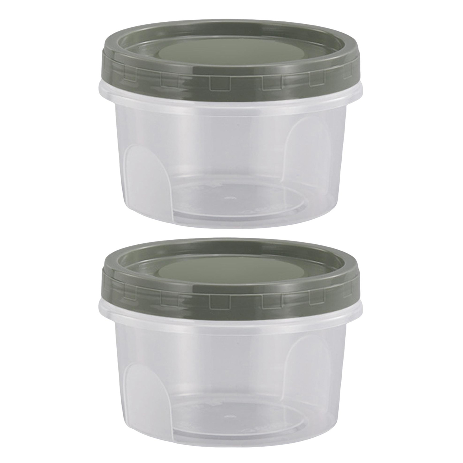 Hzsb 2Pcs Airtight Freezer Containers Set with Twist Top Lids 400/500 ...