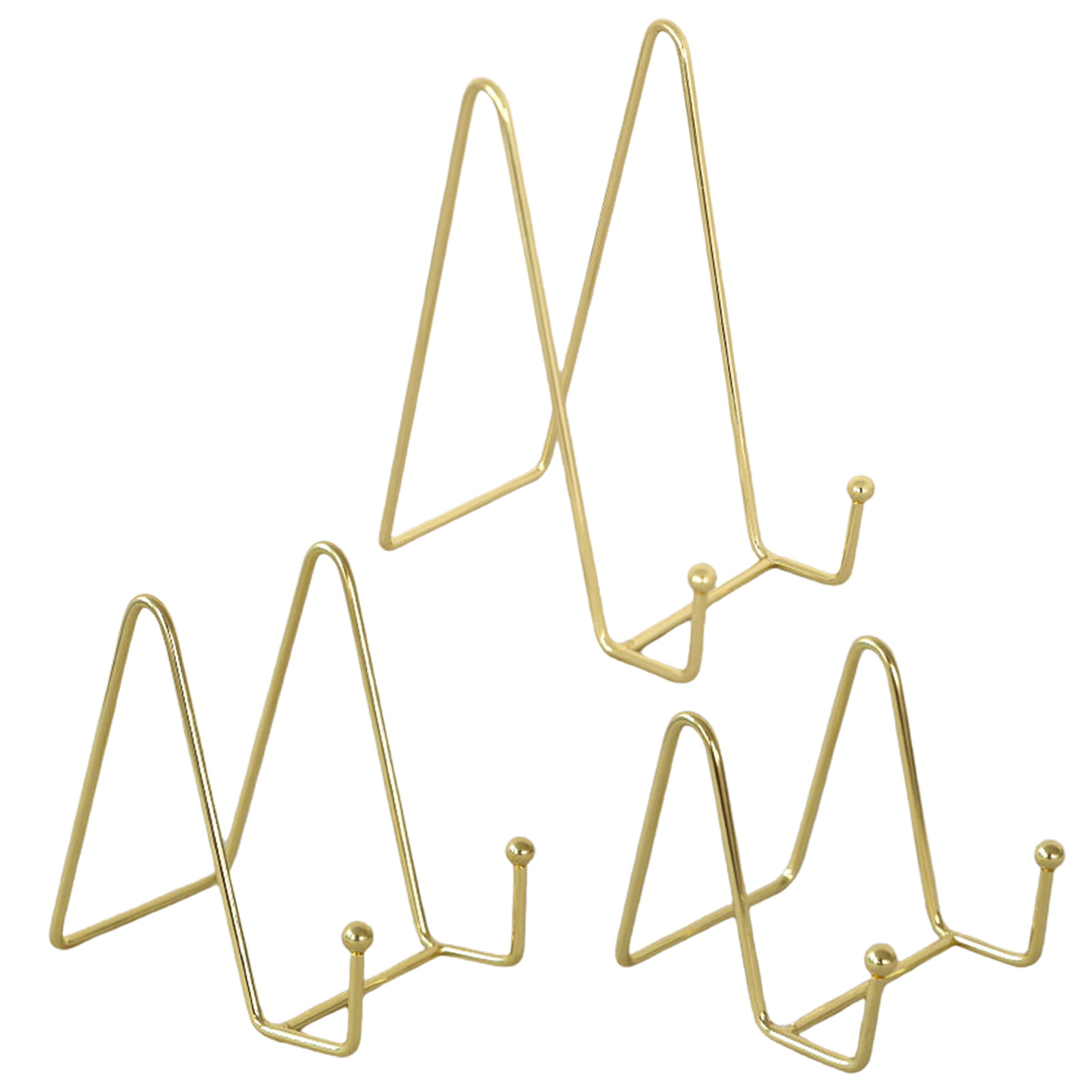 Hzsb 3 Pcs Phone Stands Plate Holder Easel Display Stand 4.5 Inch ...