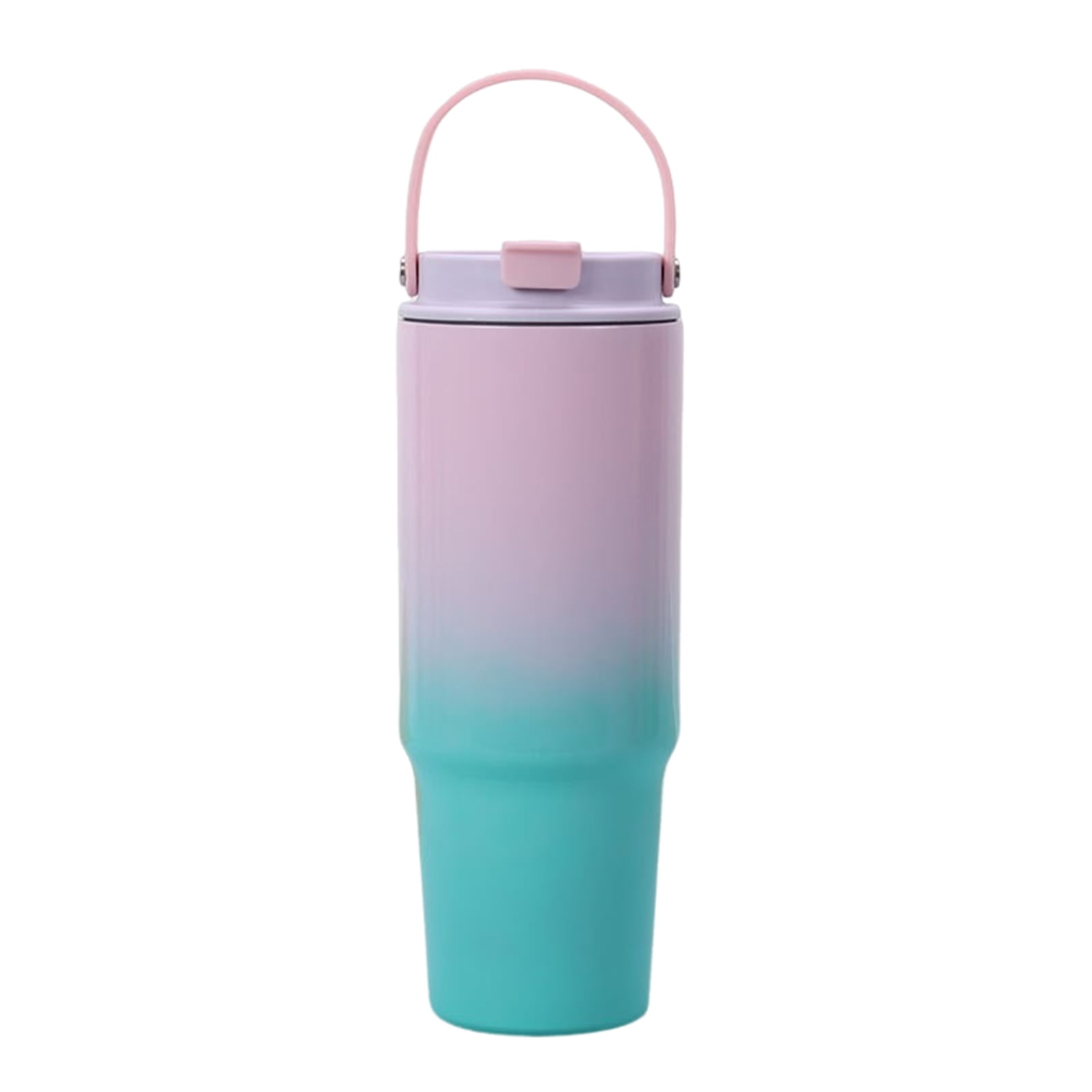 Hzsb 30 Oz Stainless Steel Tumbler with Handle Straw Lid, Insulated ...