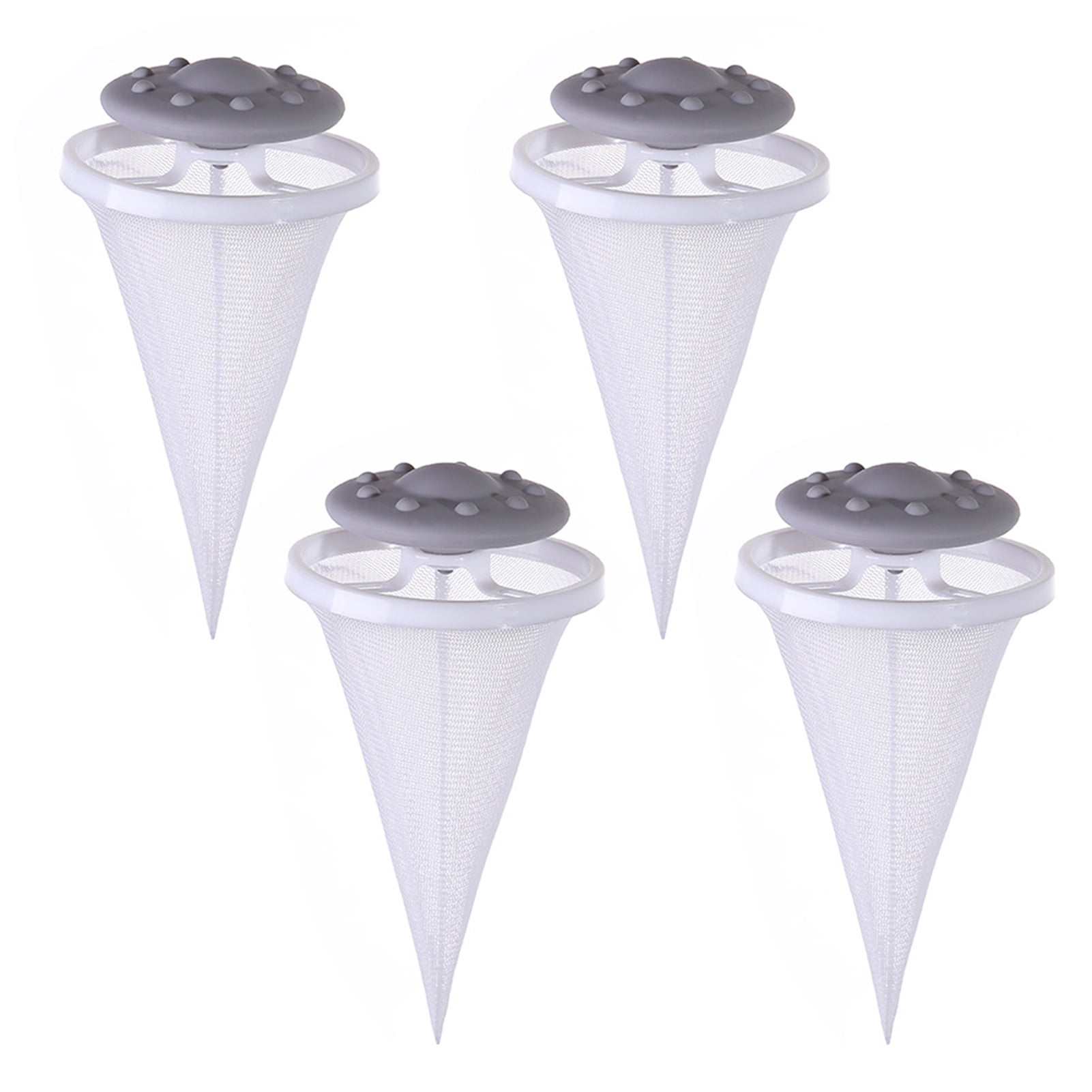 Hzsb 4Pcs Hair Catcher Floating Mesh Washing Machine Hair Removal Mesh ...