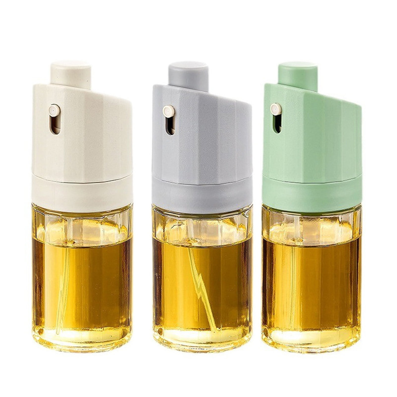 Hzsb 7.78oz Oil Spray Bottle Glass Oil Mister for Air Fryer Baking ...