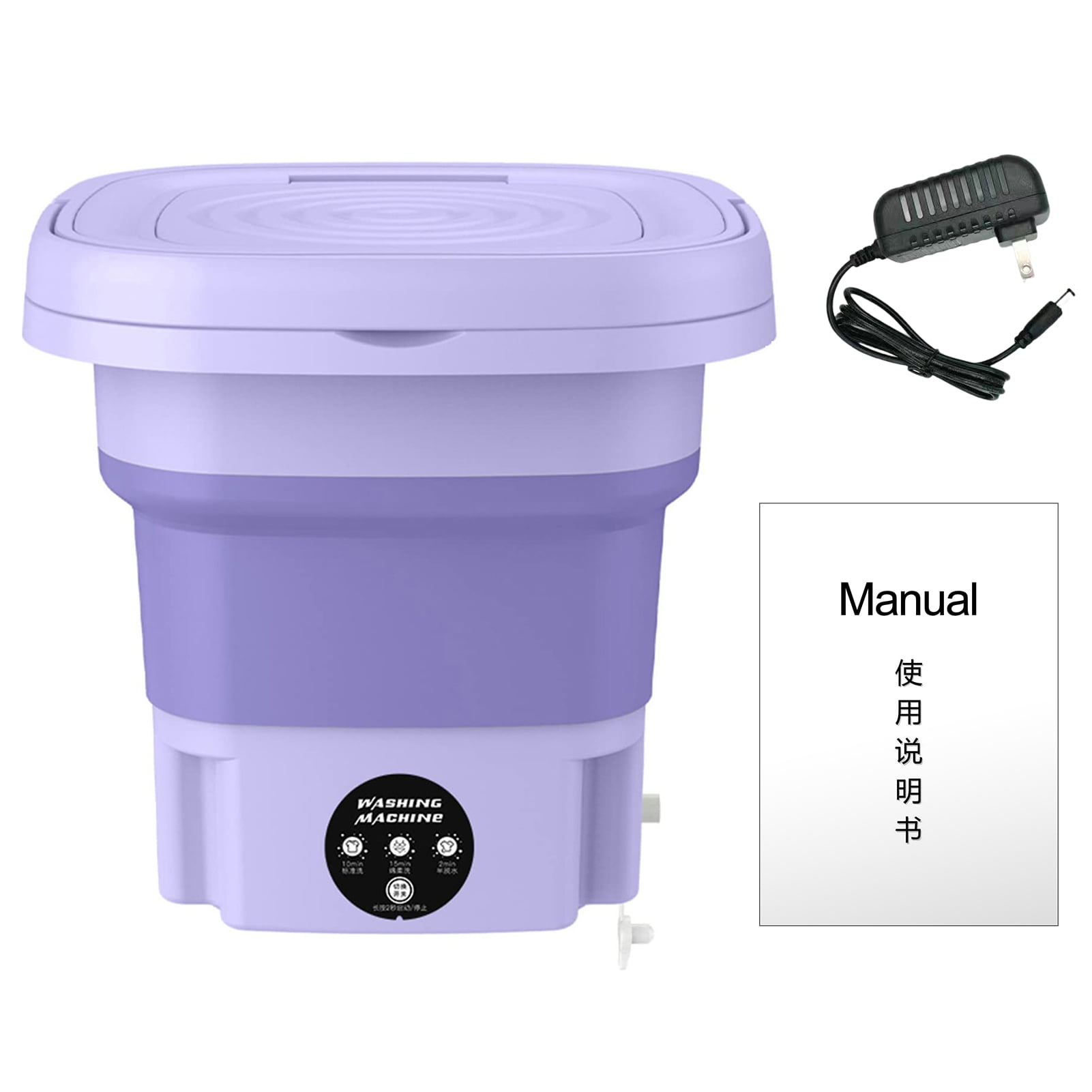 Hzsb 8LPortable Washing Machine,Mini Washing Machine,Compact Washer ...