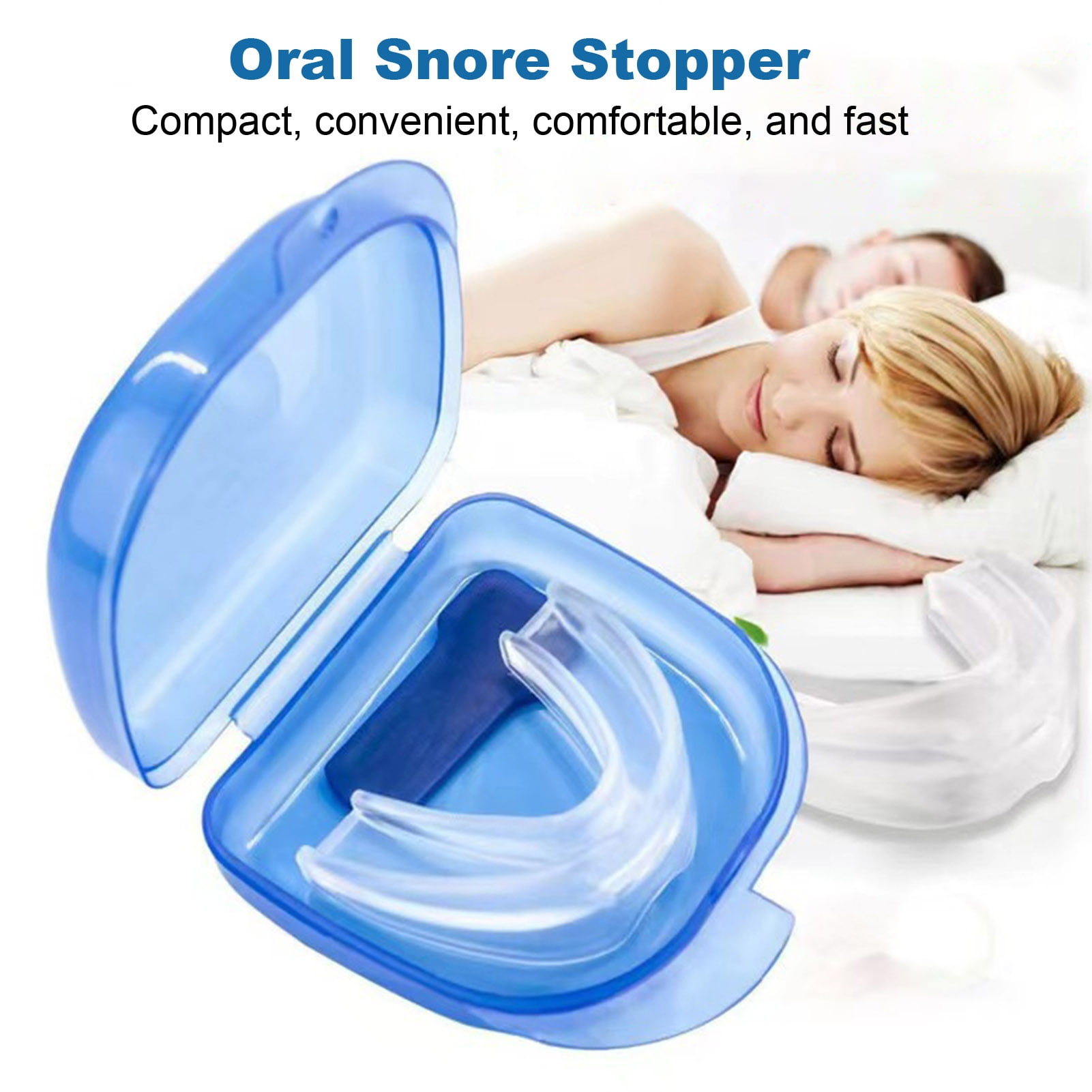 Hzsb Anti Snoring Mouthpiece Adjustable BPA Latex Free Men Women ...