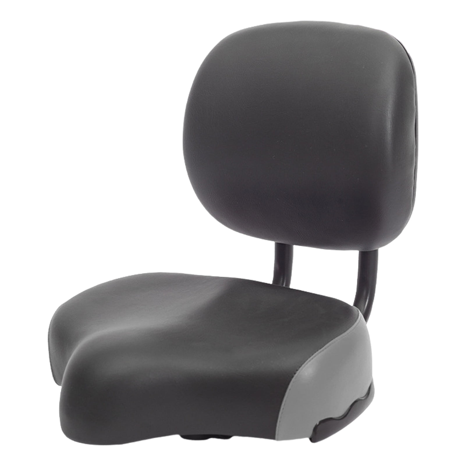 Hzsb Bike Seat with Backrest Height Adjustable Latex Padded Cushion ...