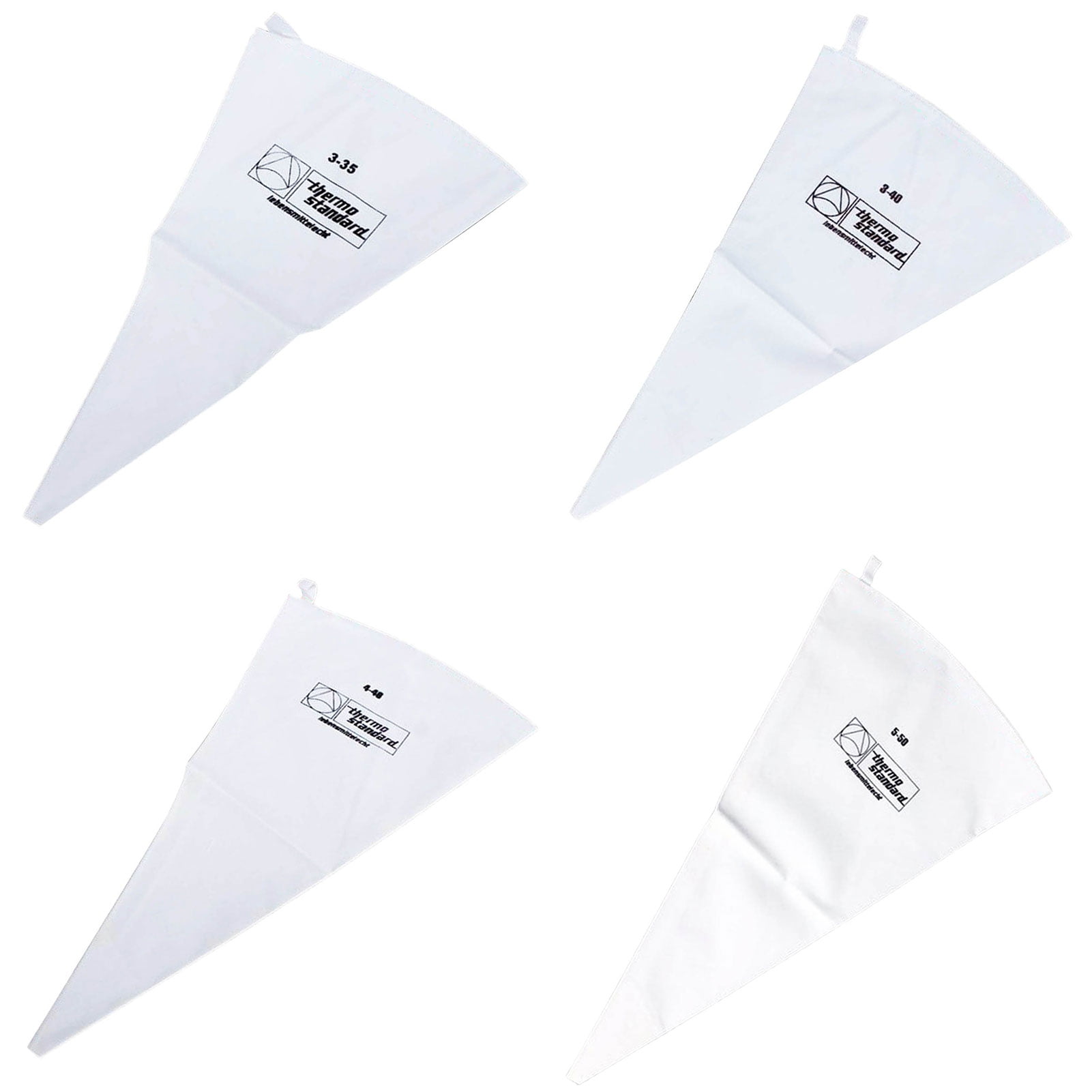 Hzsb Cake Piping Bag Easy Clean Thick Reusable Food Grade Hygienic Bake ...