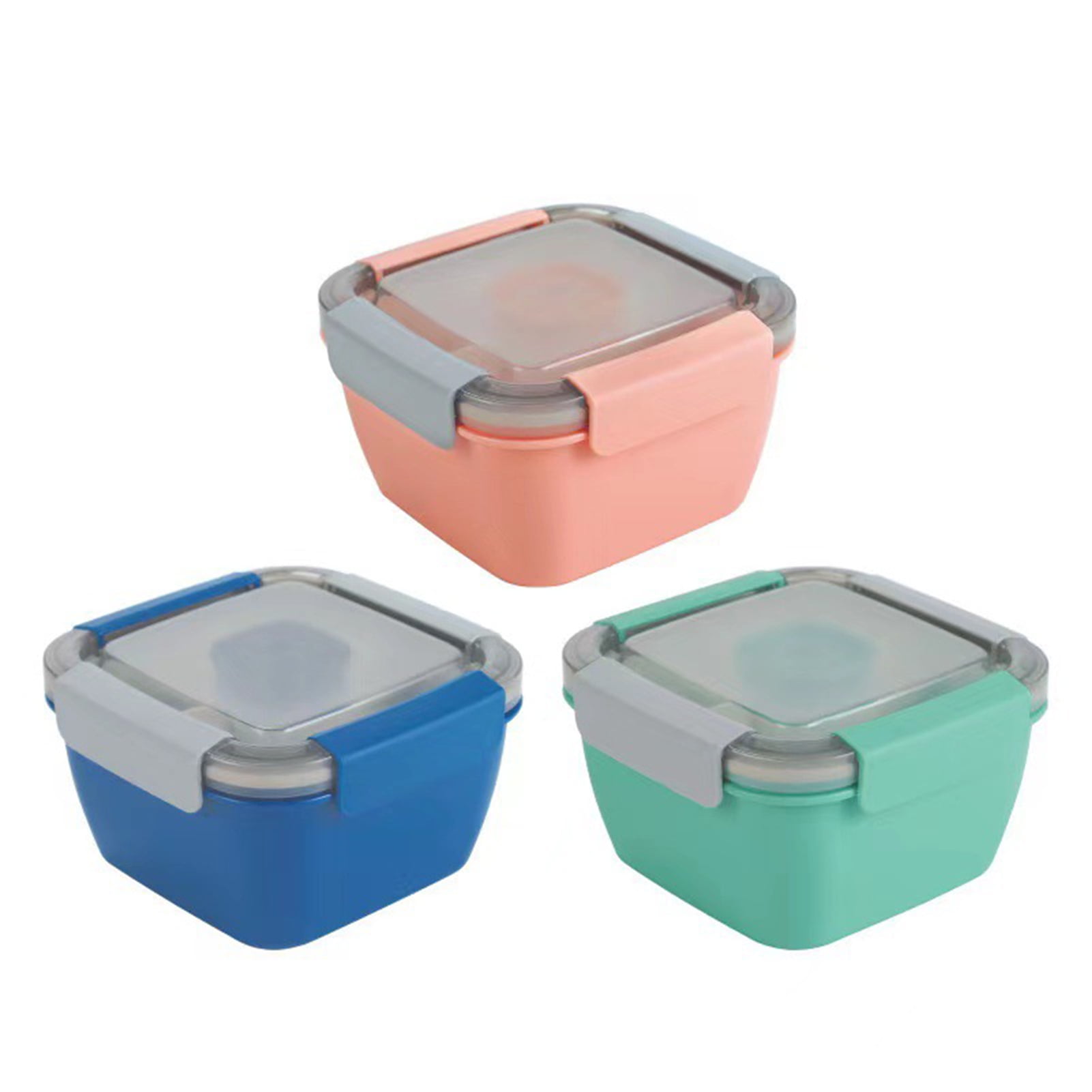Hzsb Camping Lunch Box with Separate Compartments Large Bento Boxes ...