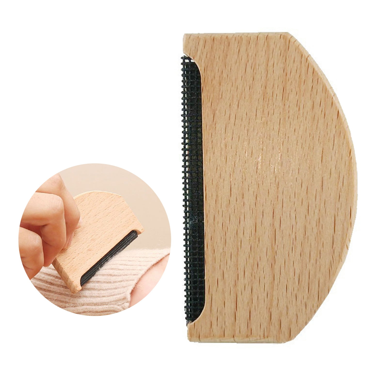 Hzsb Cashmere Comb Wooden Sweater Fuzz Wool Pilling Scraper Clothes ...