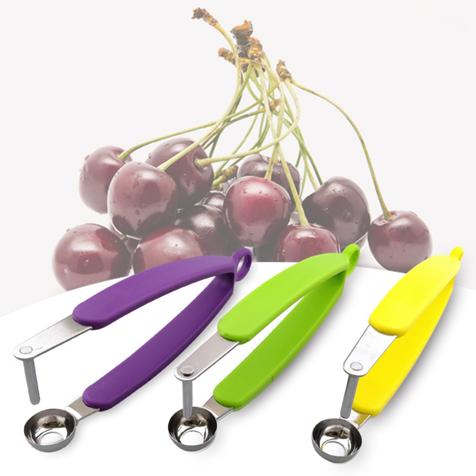 Hzsb Cherry Pitter Tool Stainless Steel Olive Pitter Heavy-Duty Fruit ...