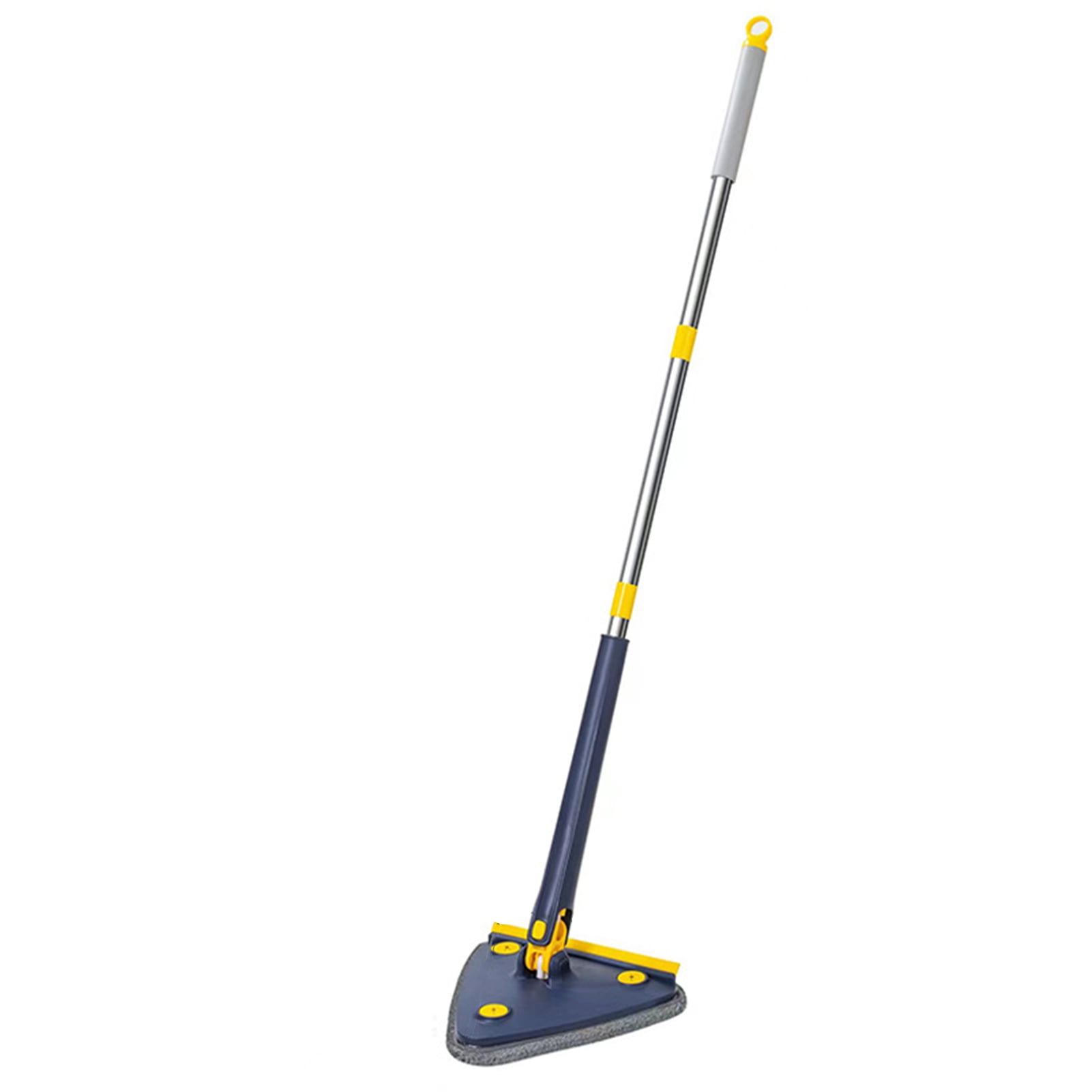 Hzsb Cleaning Mop Set with Squeegee 360 Degree Rotatable Hand Wash Free ...