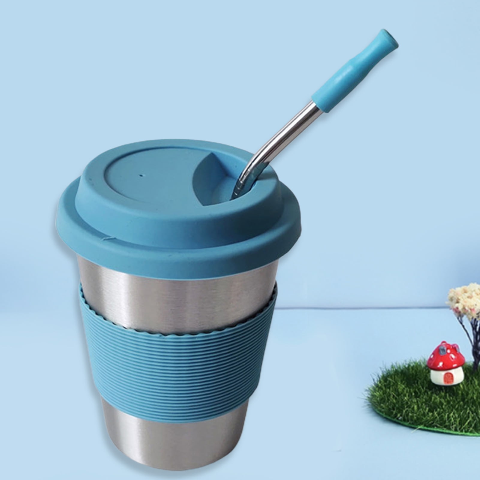 Hzsb Coffee Cup 1 Set Portable Heat Retaining Stainless Steel Home Car ...