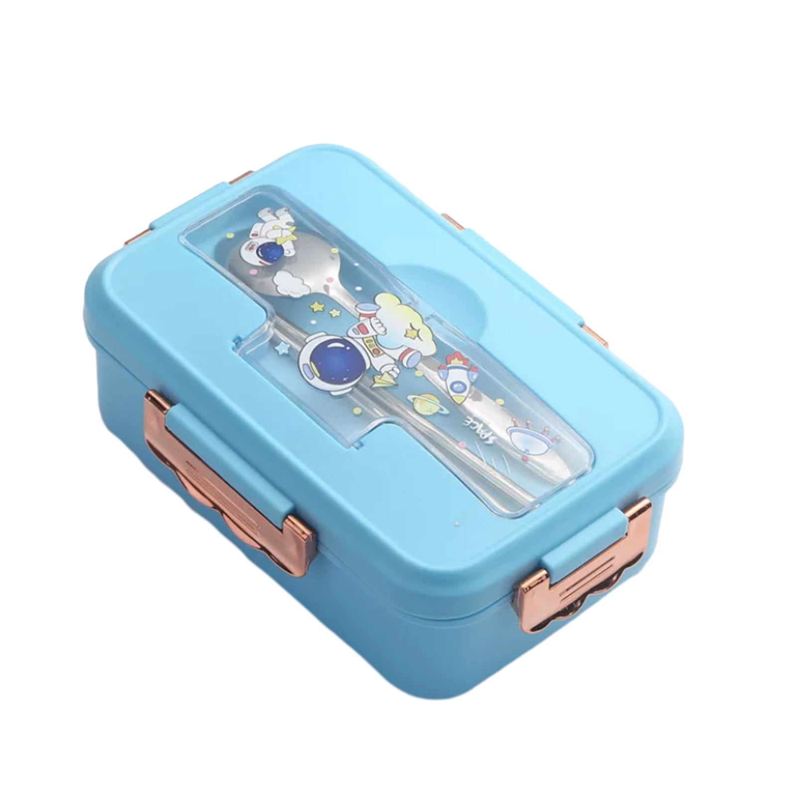 Hzsb Compartmented Lunch Box, Food Grade Heat-resistant with Chopsticks ...
