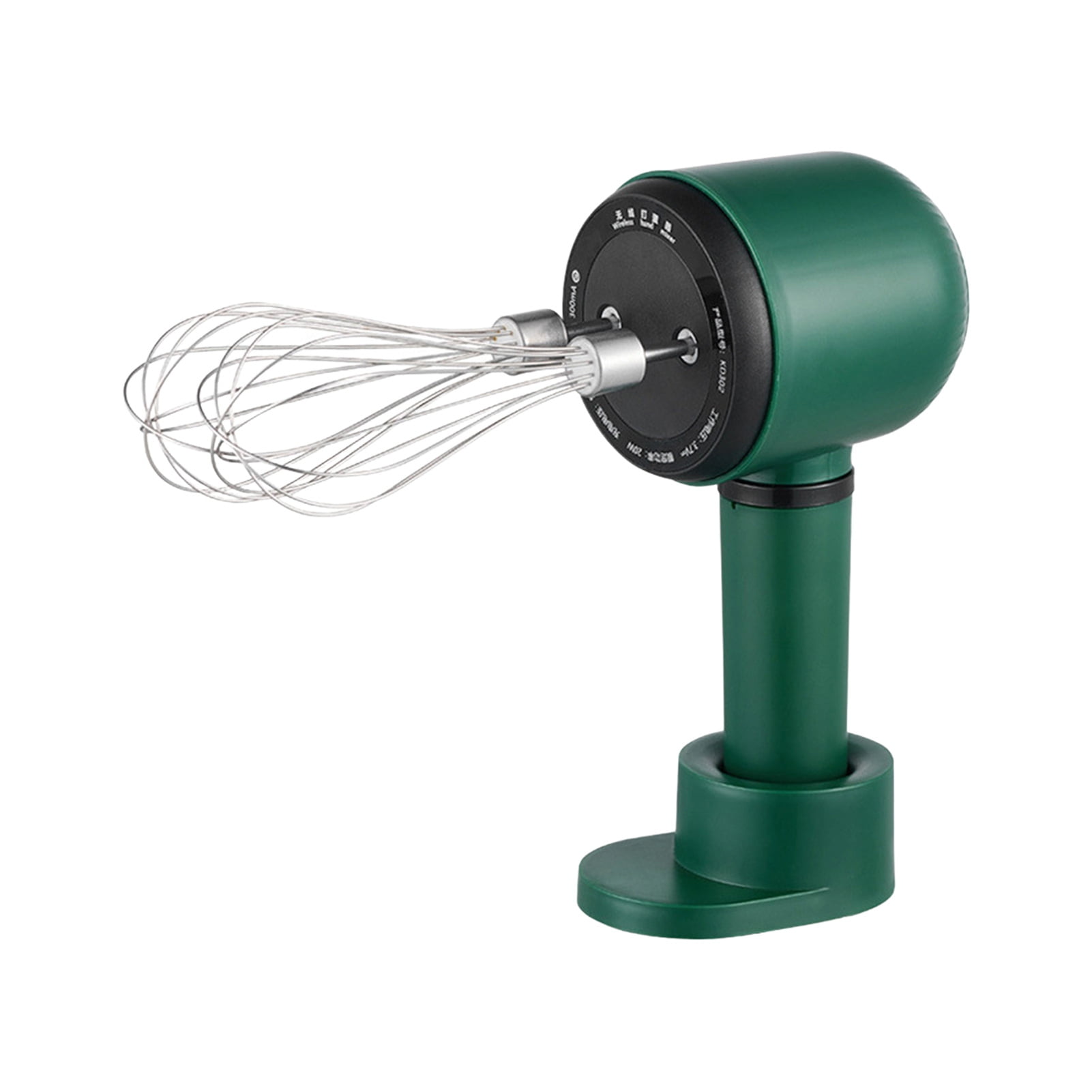 Hzsb Cordless Electric Egg Beater Hand Mixer 3-Speed Double-Rod Control ...