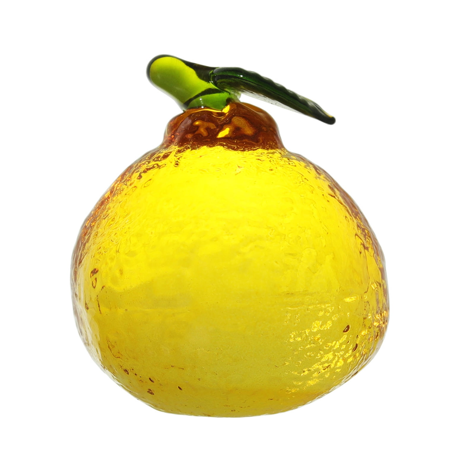 Hzsb Crystal Fruit Figurines - Clear Glass Sculptures for Desktop ...