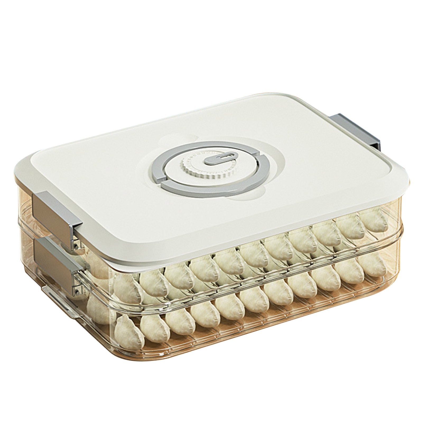 Hzsb Deli Meat Container Dumpling Storage Box Multiple Layer BPA-Free ...