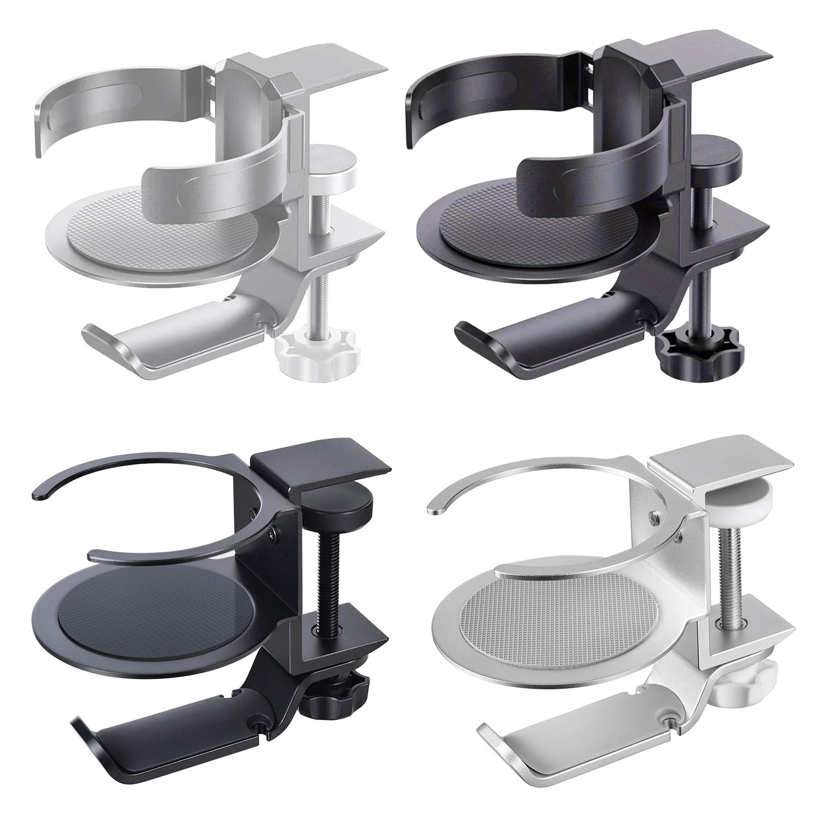 Hzsb Desk Cup Holder with Headphone Hanger 5kg/11lbs Load Capacity ...