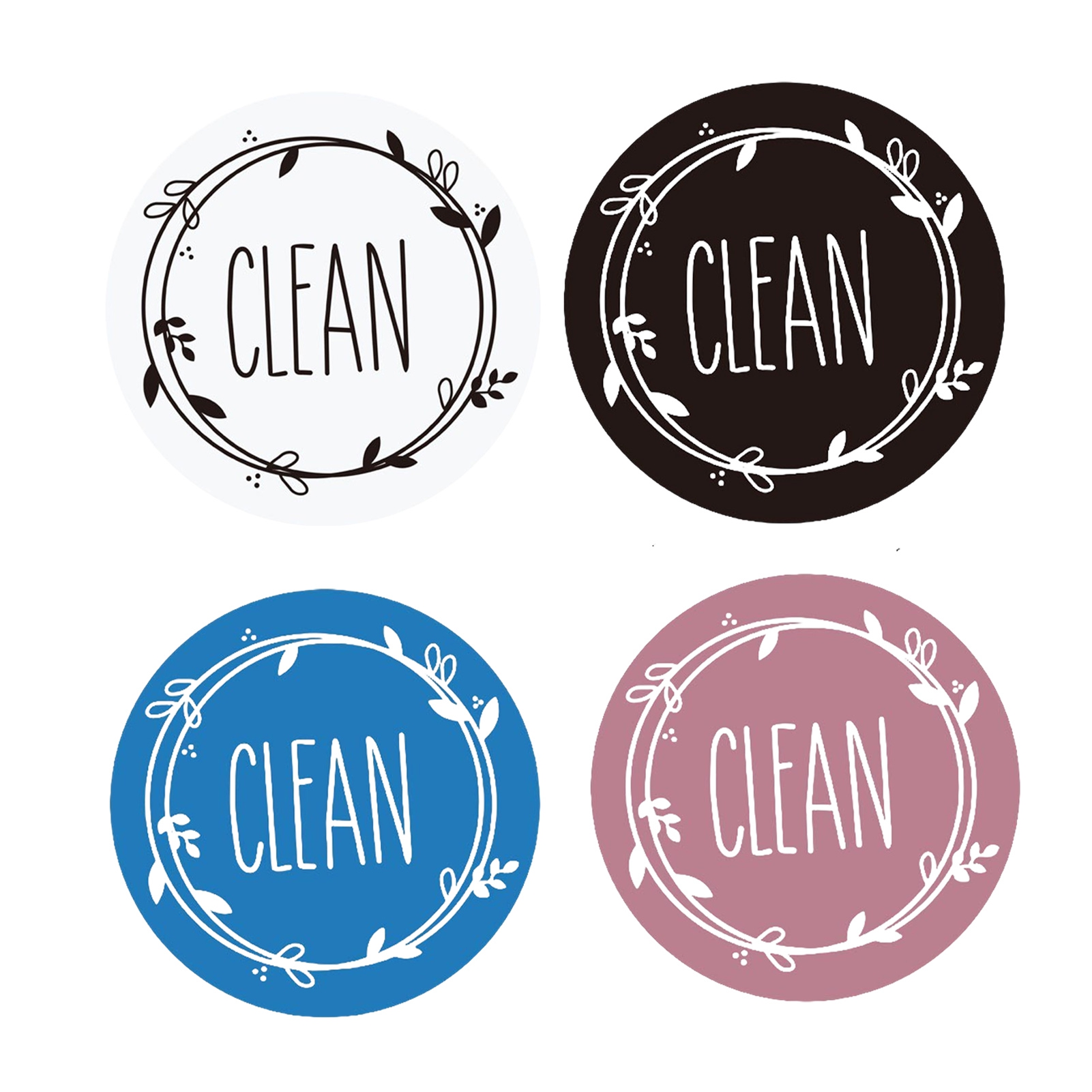 Hzsb Dishwasher Magnet Clean Dirty Sign Indicator Clear Unique Pattern ...