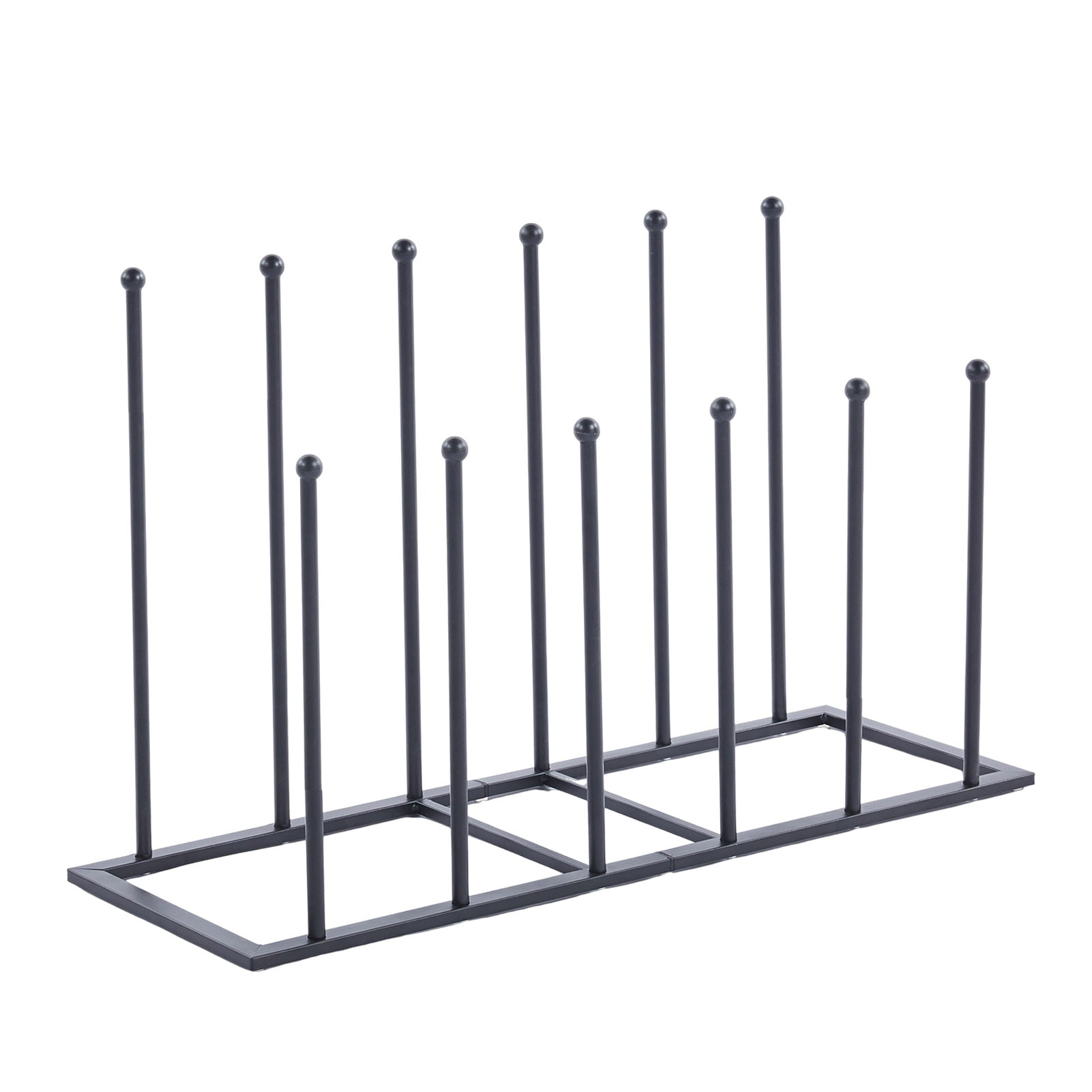 Hzsb Free Standing Shoe Boots Rack Sturdy Metal Construction Rustproof ...
