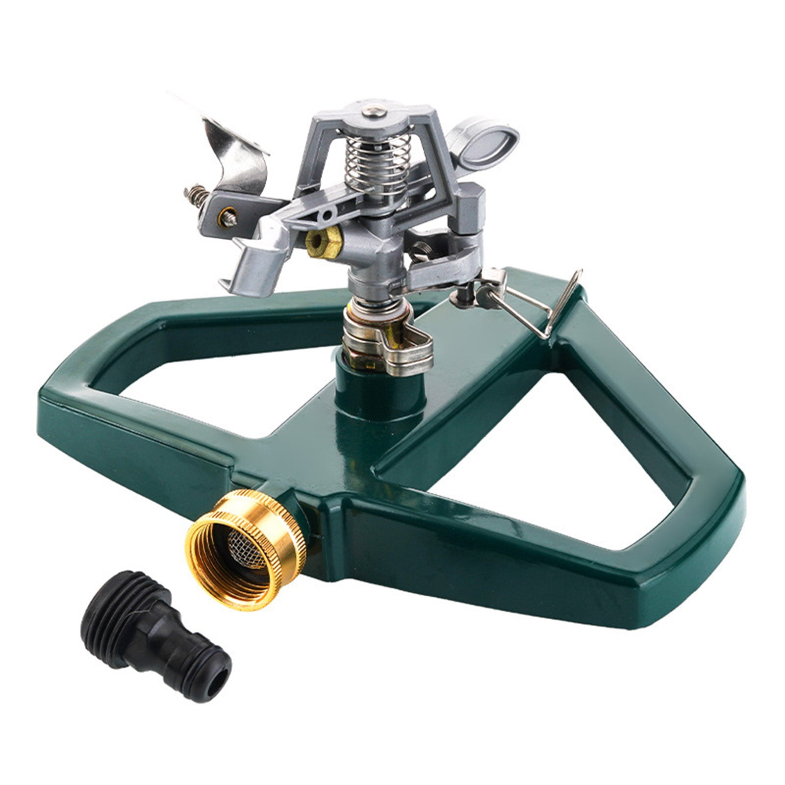 Hzsb Garden Sprinkler Head Heavy-Duty 360° Rotating Water Sprinkler ...