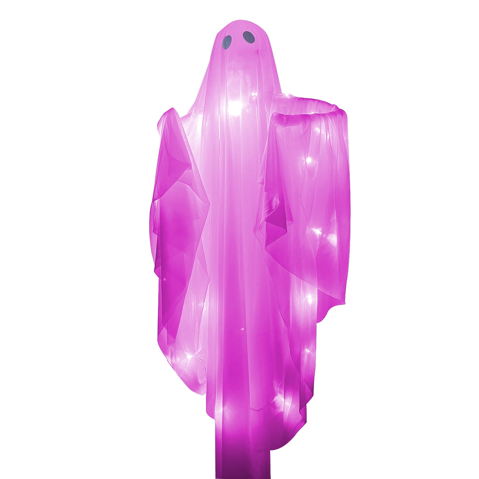 Hzsb Glowing Ghost Pendant - Halloween Hanging Ghost Decoration with ...