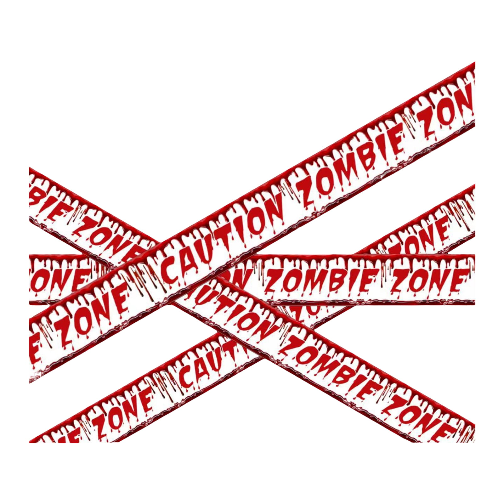 Hzsb Halloween Warning Tape - Outdoor Danger Line Decoration, Scary ...