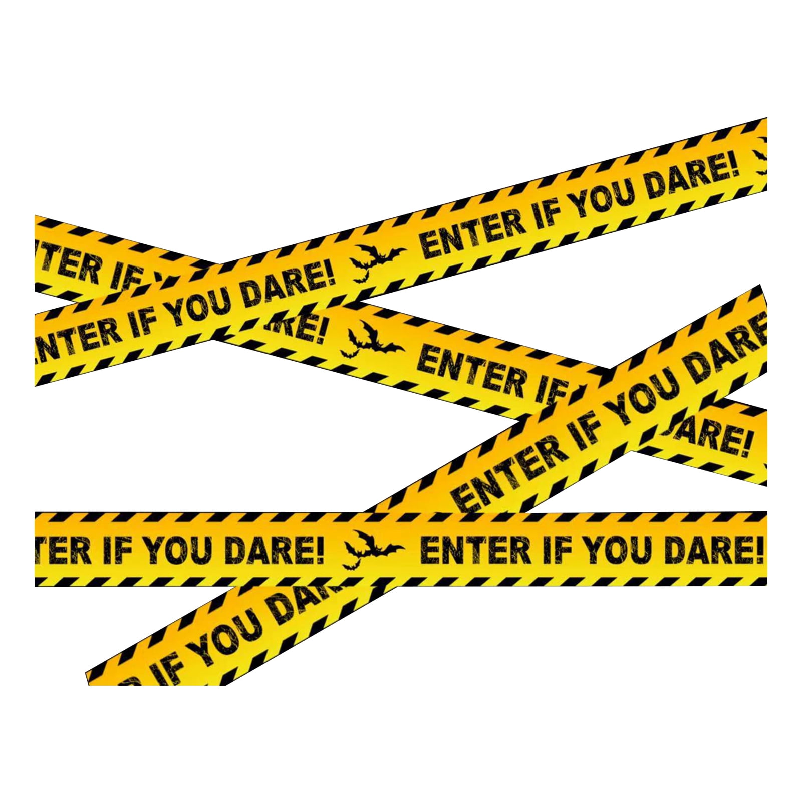 Hzsb Halloween Warning Tape - Outdoor Danger Line Decoration, Scary ...