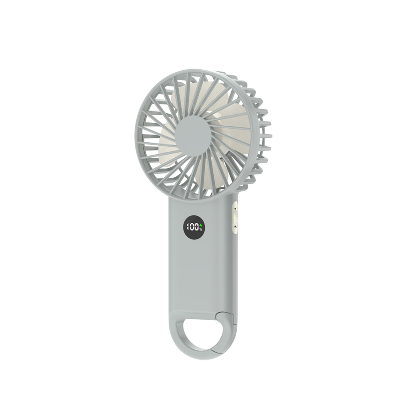 Hzsb Handheld Fan with Digital Display Speed Adjustable Low Noise ...