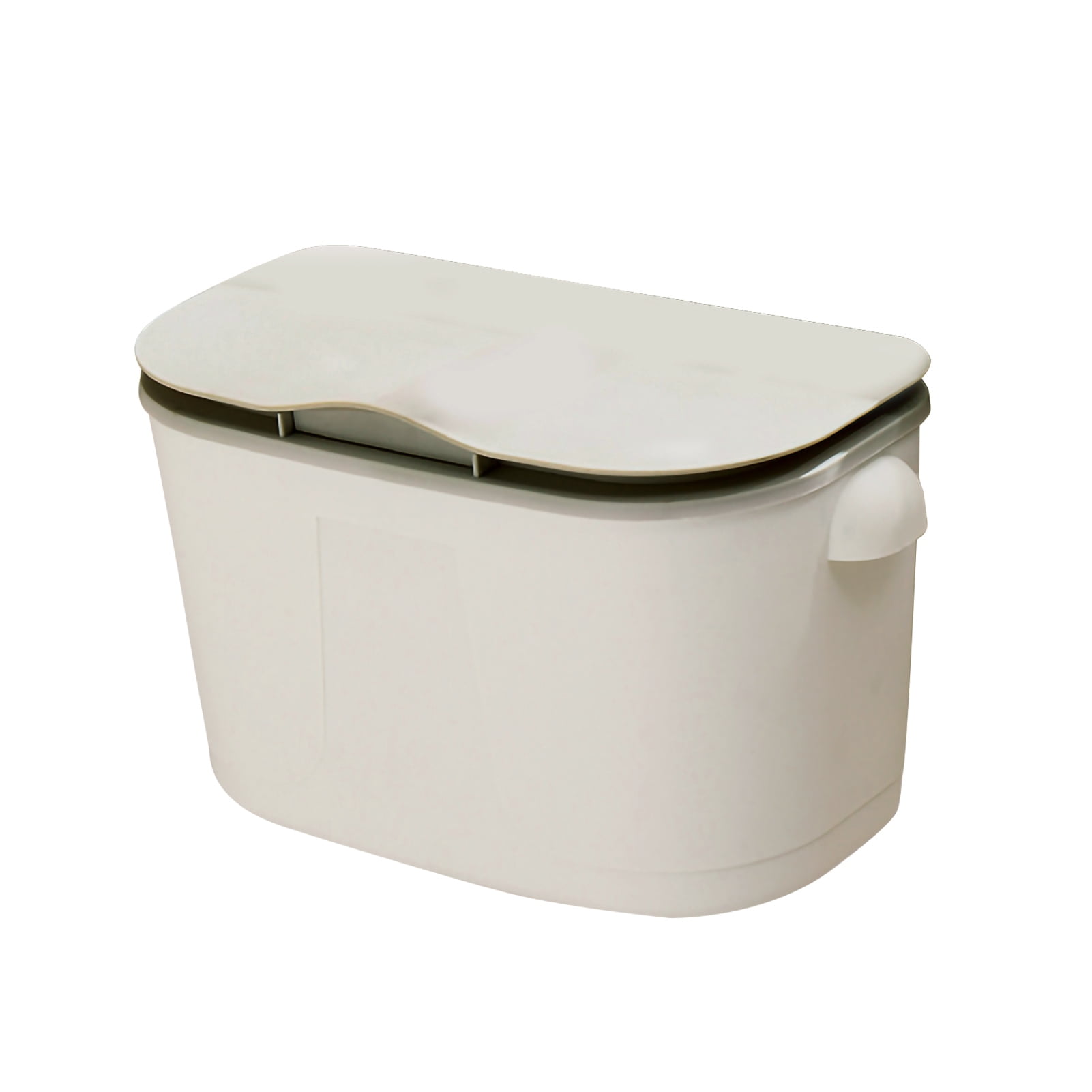 Hzsb Hanging Trash Can with Handle Under Sink Kitchen Cabinet Door ...