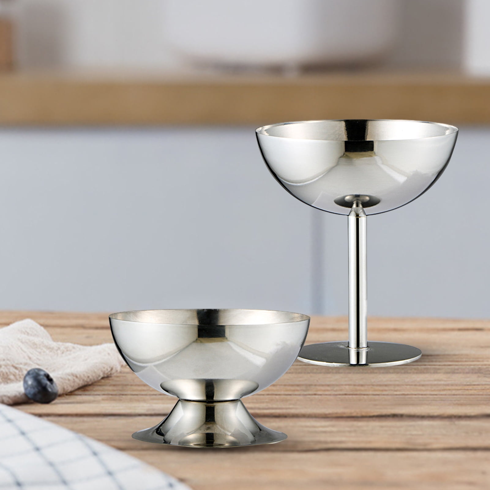 Hzsb Ice Cream Cup Creative Goblet Retro Shape Multifunctional ...