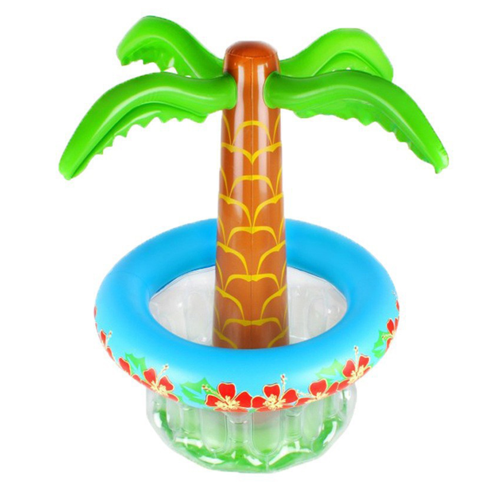Hzsb Inflatable Ice Bucket Coconut Tree Shape Floatable Ice Container ...