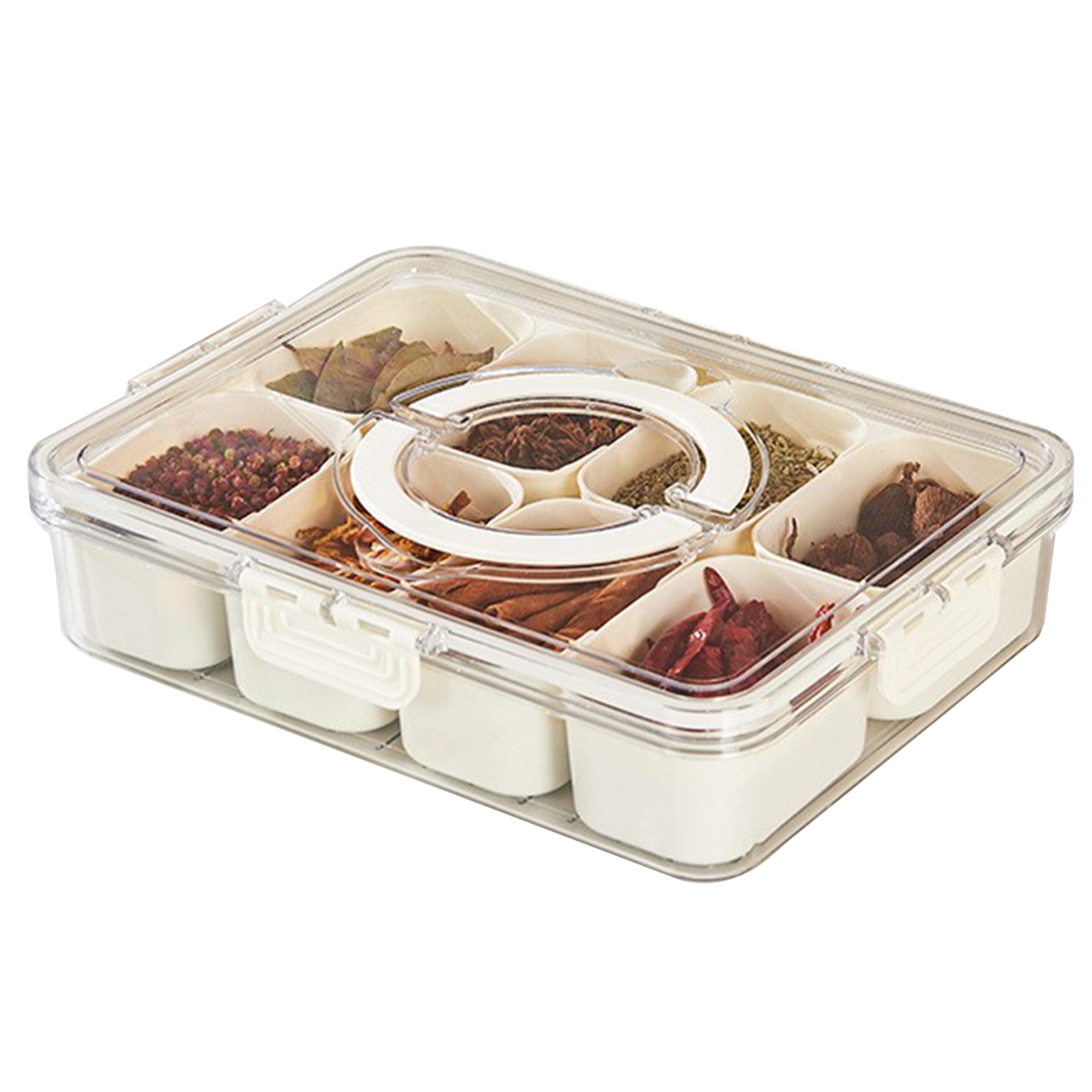 Hzsb Kitchen Double-layer Crisper Box Drain Basket Bowl Washing Storage ...