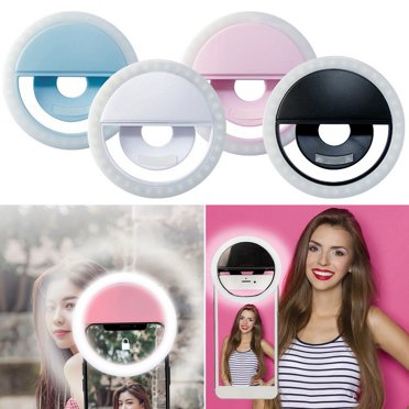 NIBOLOG Mini Portable Fill-in LED Flash Selfie Light Sync Flash for ...