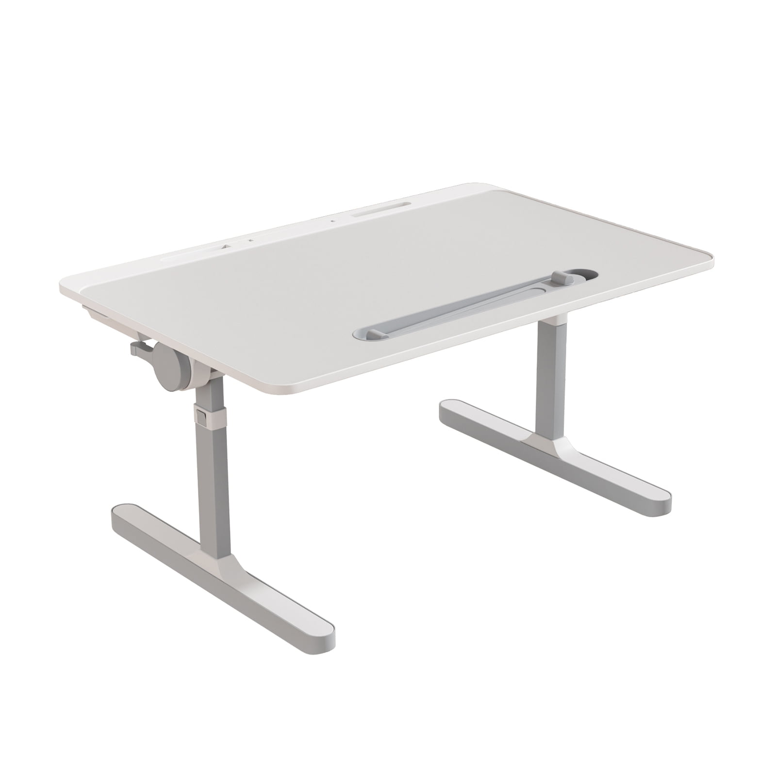 Hzsb Laptop Bed Tray Table, Adjustable Laptop Bed Stand, Lap Desk with LED Light, Portable ...