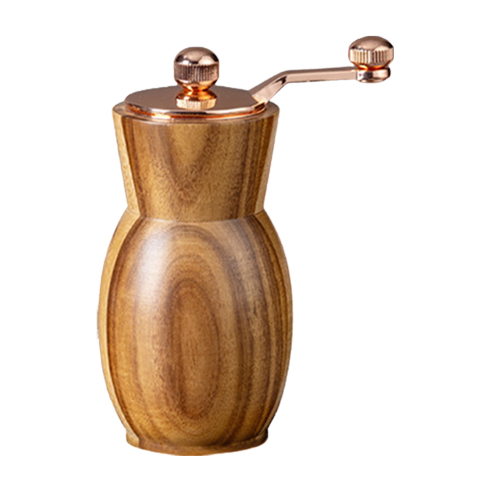 Hzsb Manual Pepper Grinder Modern Hand-Cranked Grinder with Acacia Wood ...