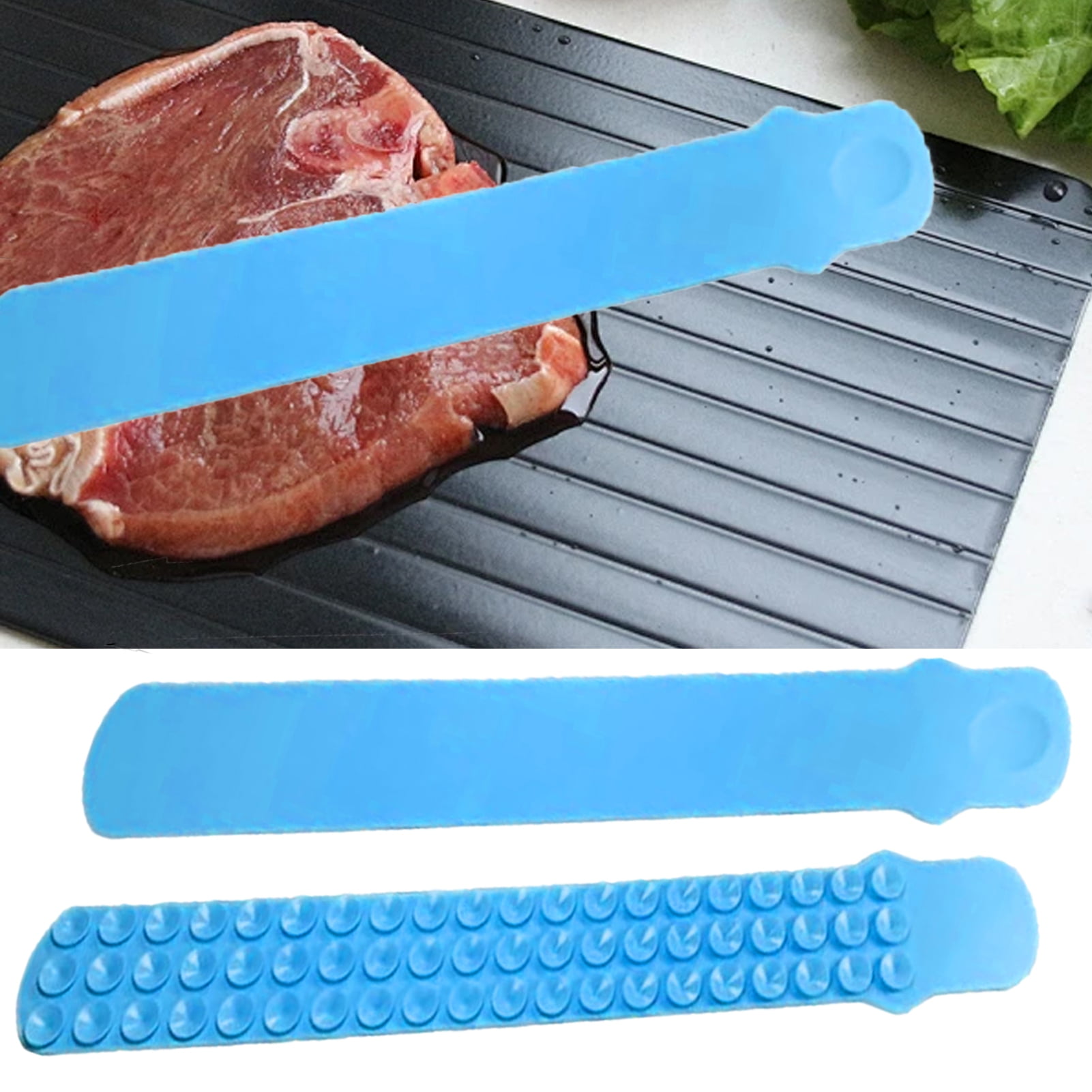 Hzsb Meat Thawing Strap Easy Hanging Defrost Belt Sturdy Silicone Rapid ...