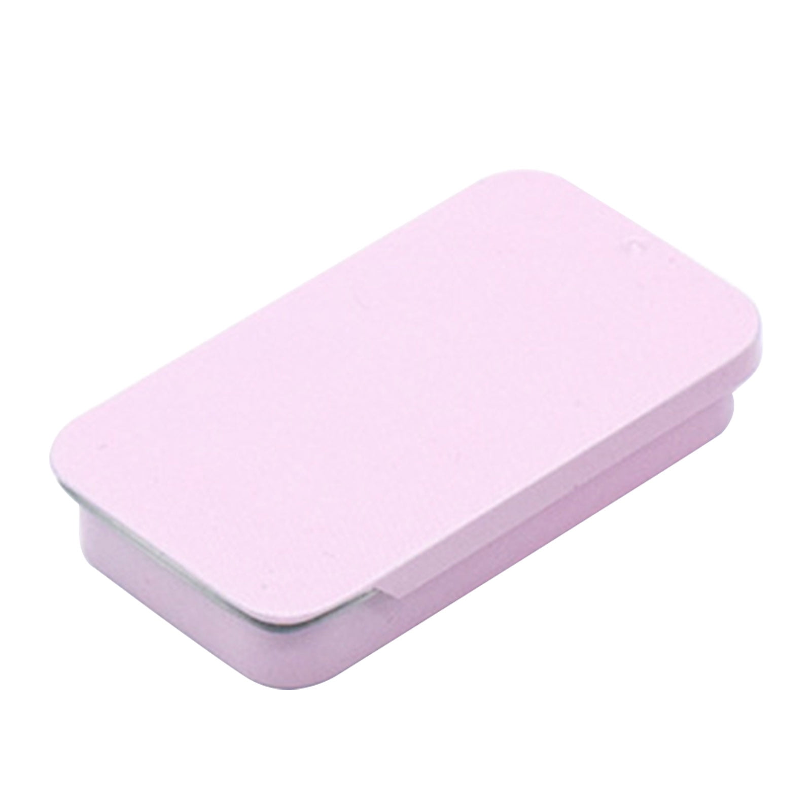 Hzsb Mini Metal Tin Box, Compact Multipurpose Hinged Container ...