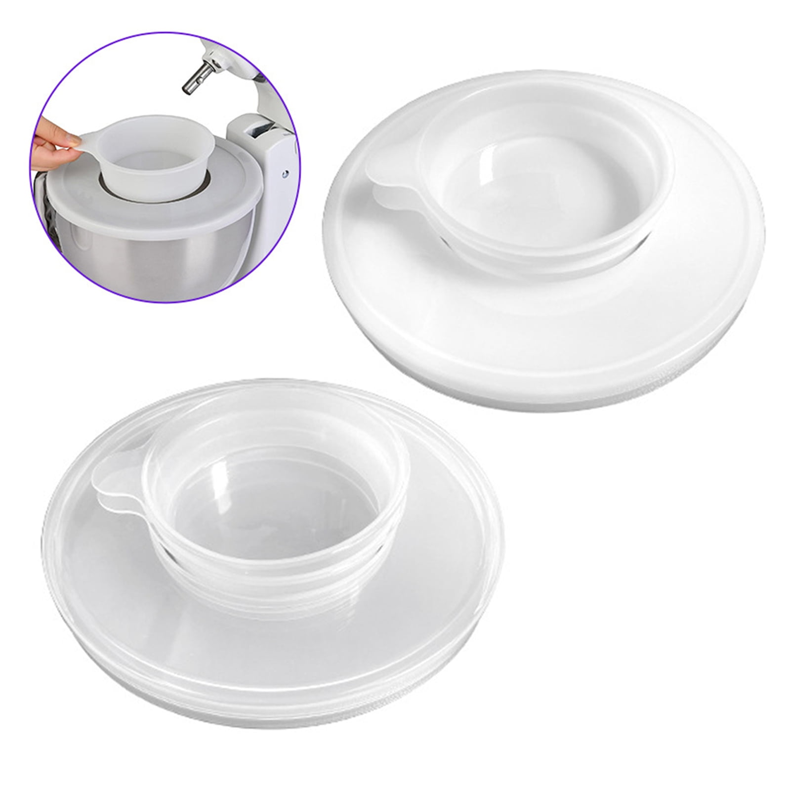 Hzsb Mixer Bowl Covers for KitchenAid 4.5-5 Qt Stand Mixer Anti-Splash ...